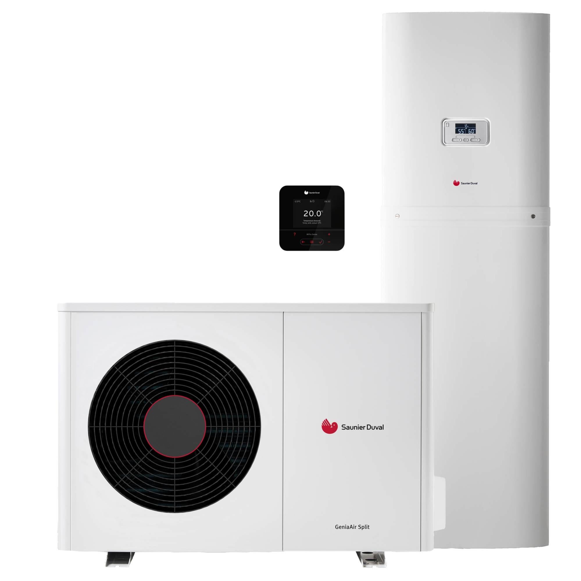 Unidad aerotermia S/D Genia Set 12 R410A | Leroy Merlin