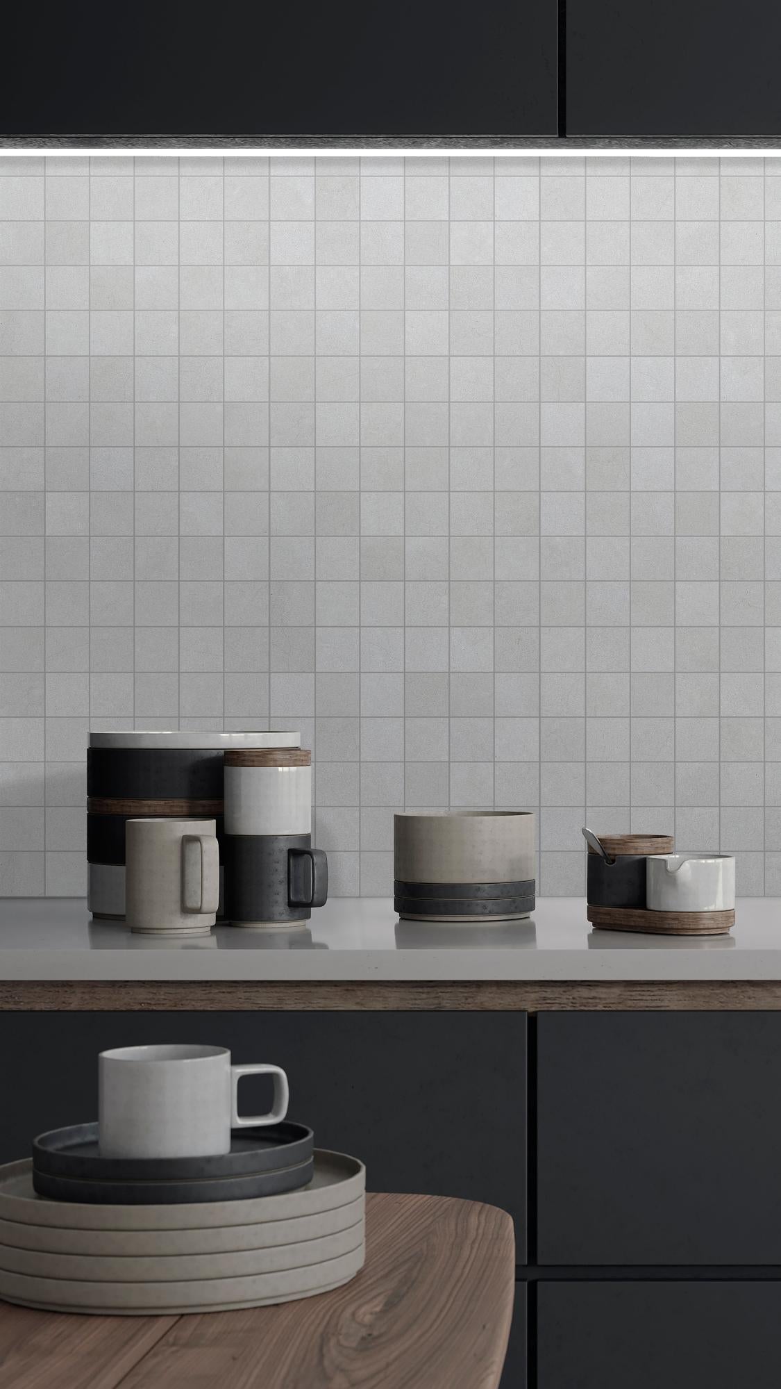 Mosaico Core 30x30 cm gris | Leroy Merlin