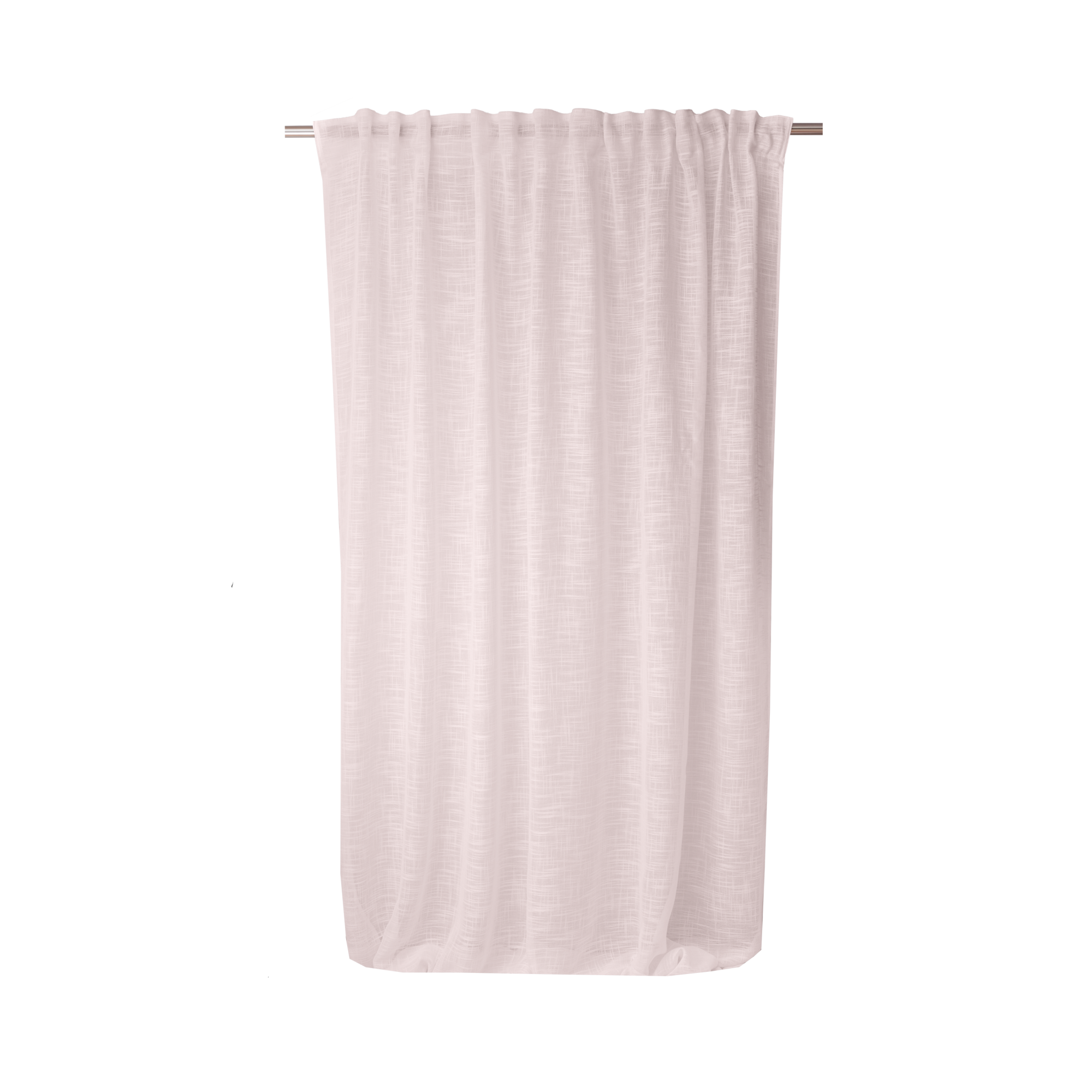 Visillo cinta frunce Amina INSPIRE con textura rosa bristro de ...