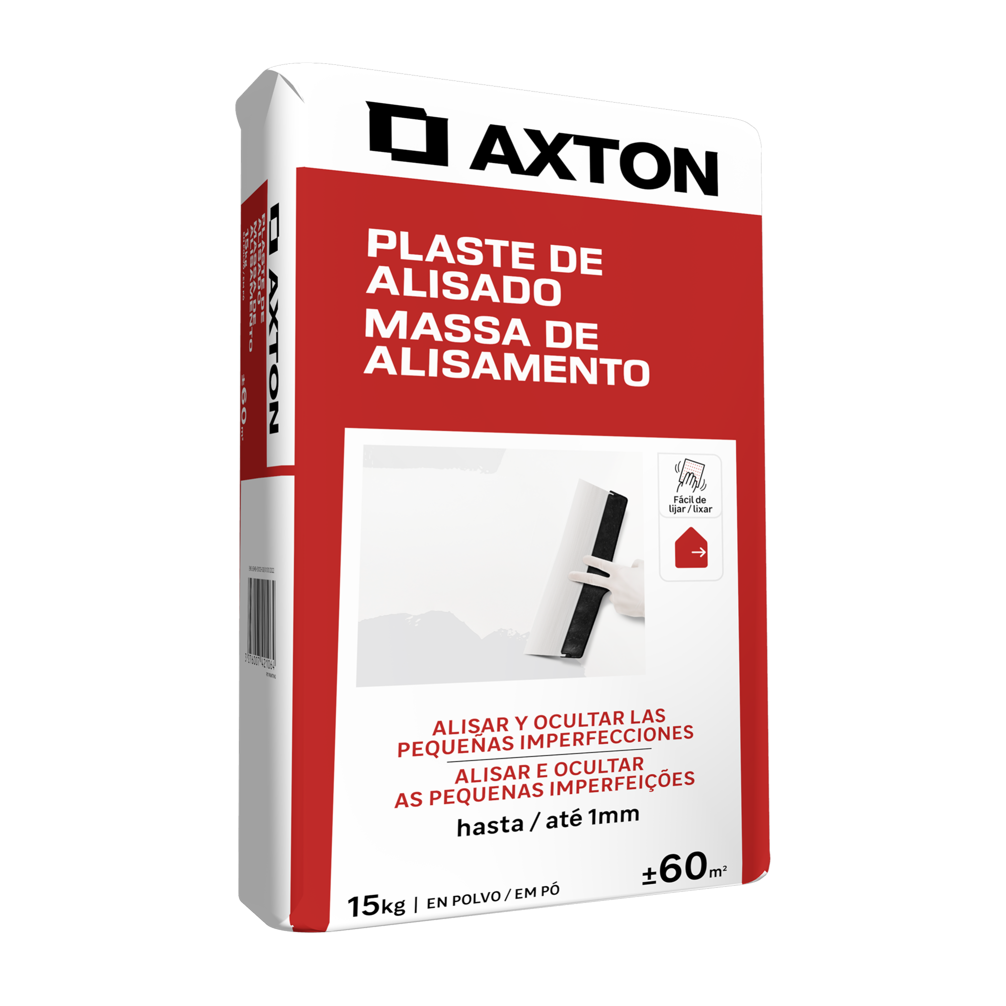 Plaste para alisar en polvo AXTON 15 kg | Leroy Merlin