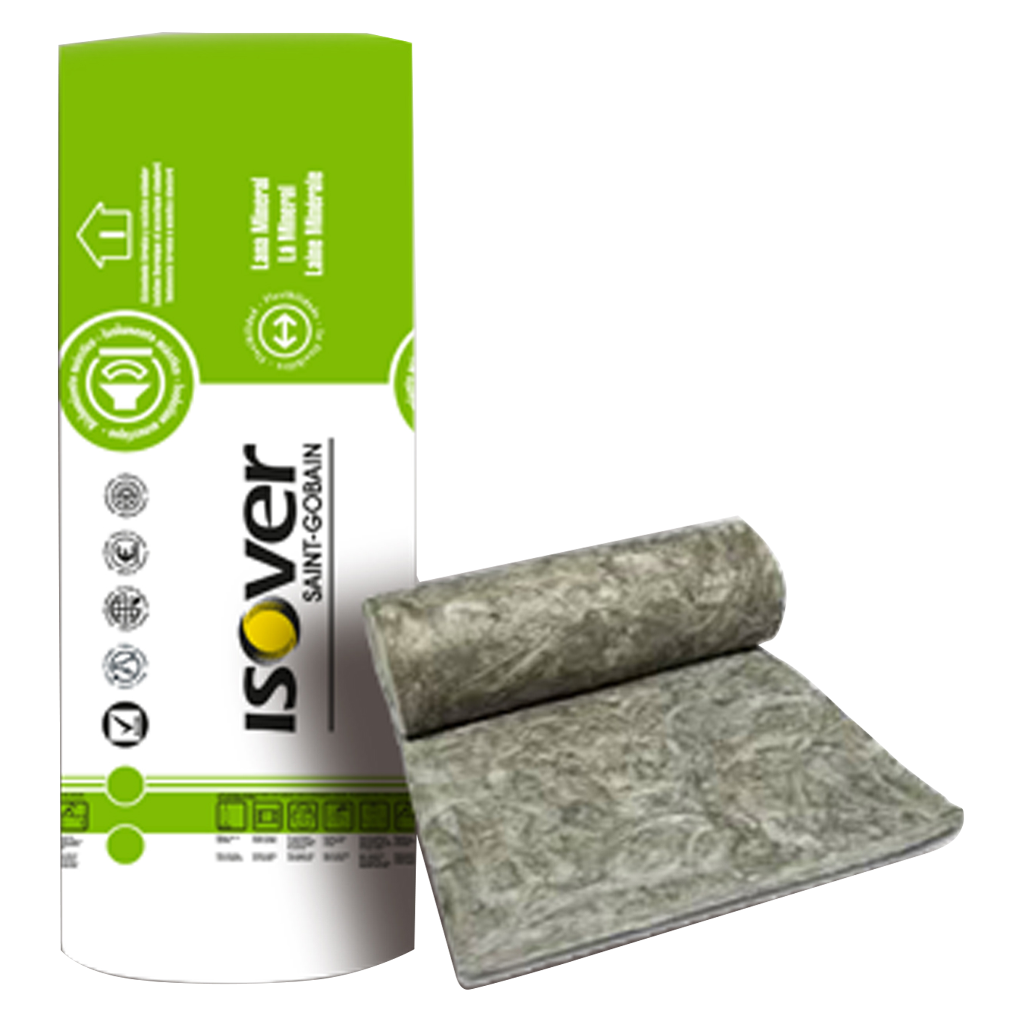 2 rollos drywall 37 ISOVER 1080x60x6 cm | Leroy Merlin