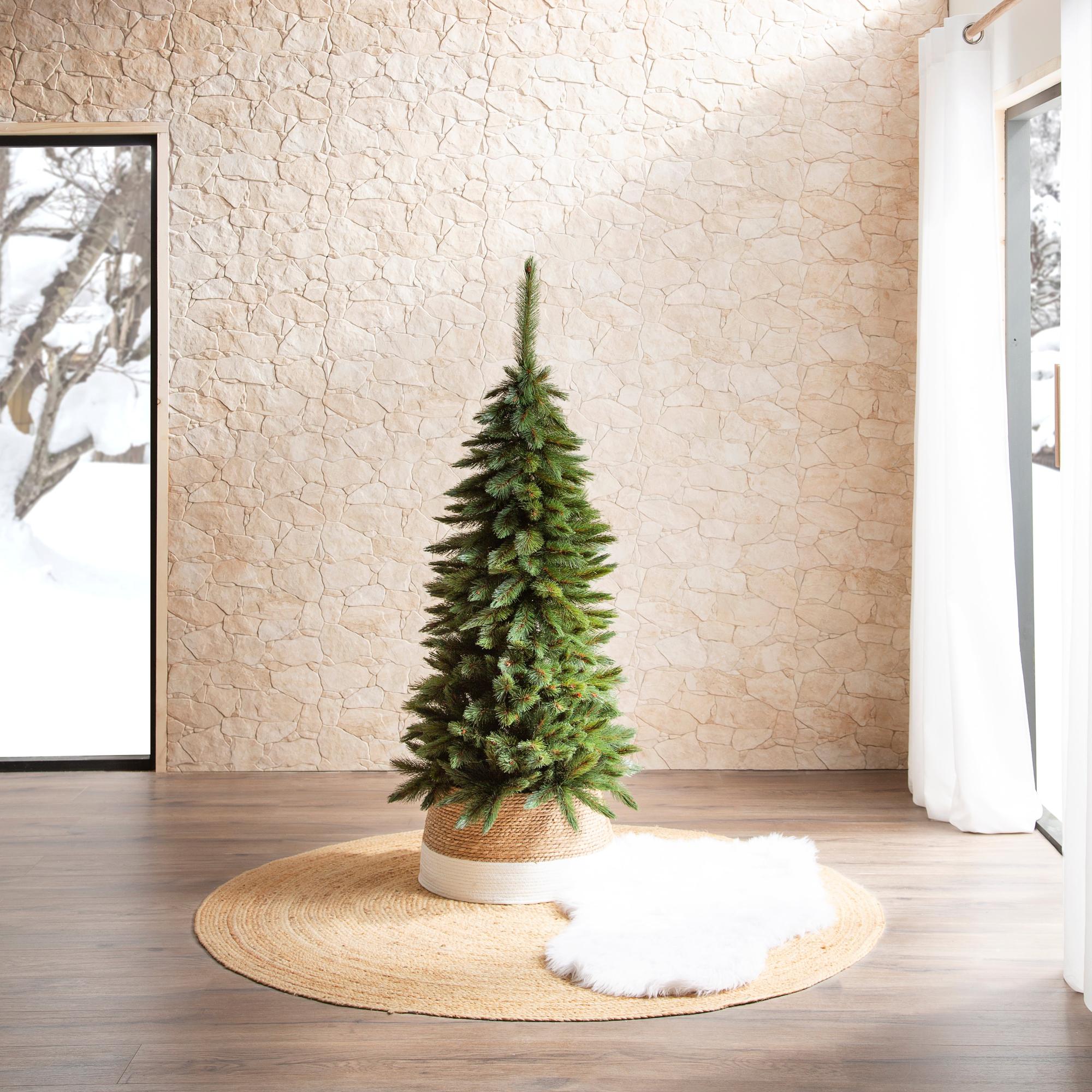 Árbol de Navidad Jasper Slim de 150 cm de alto | Leroy Merlin