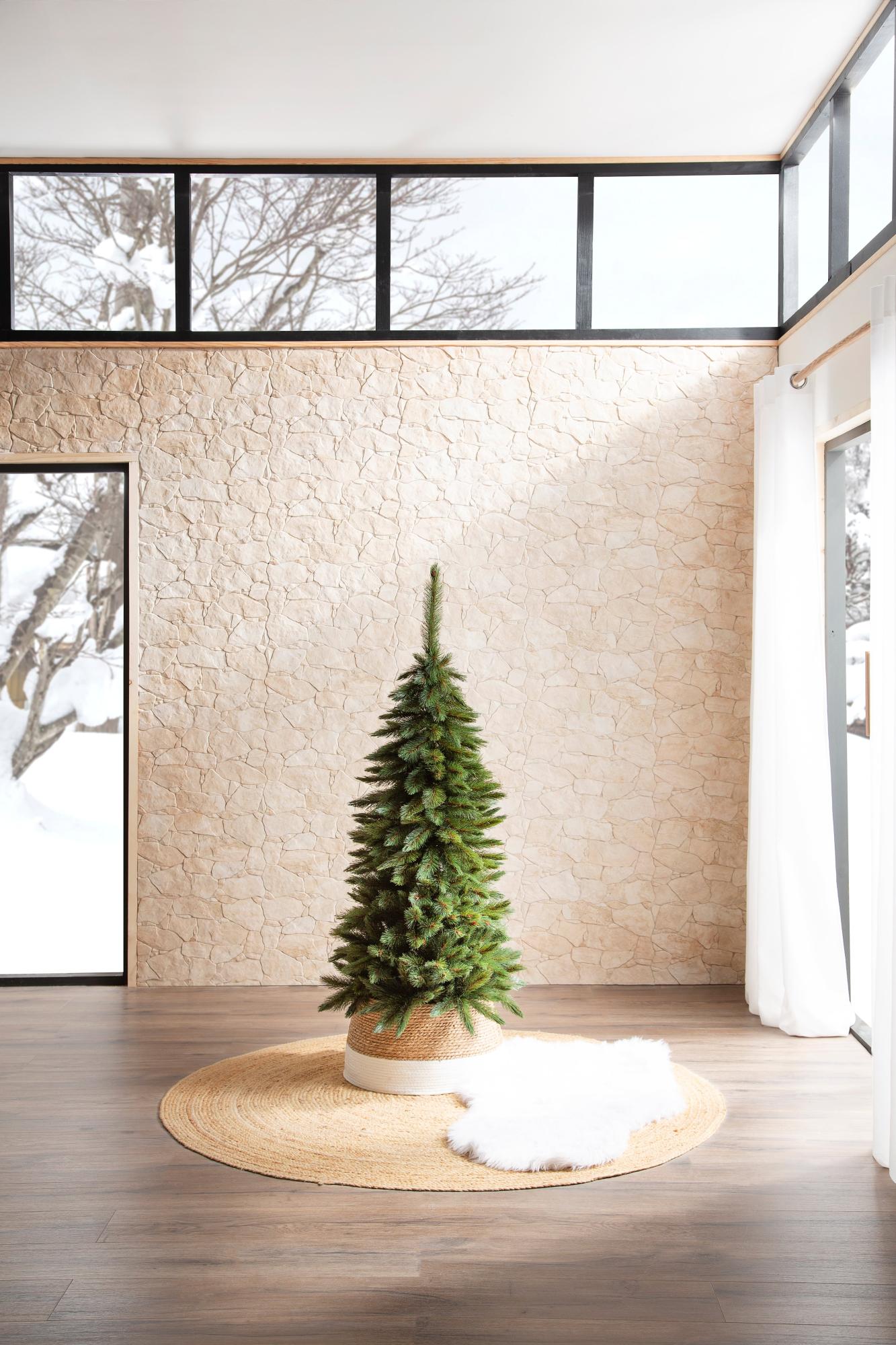 Árbol de Navidad Jasper Slim de 150 cm de alto | Leroy Merlin