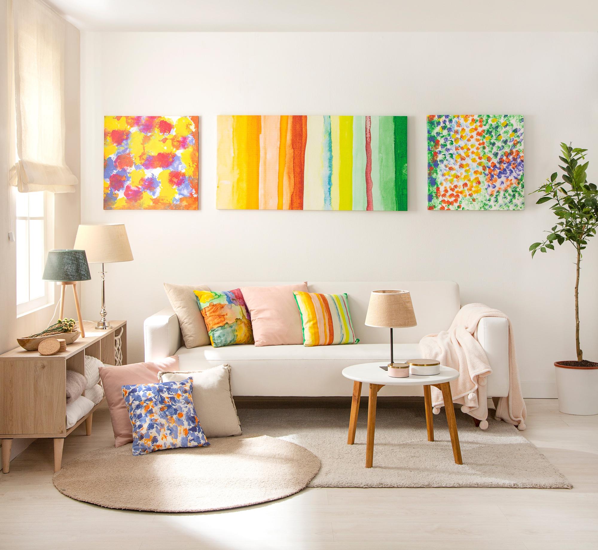 Cojín de interior y exterior Balkissa multicolor 40 x40 cm | Leroy Merlin