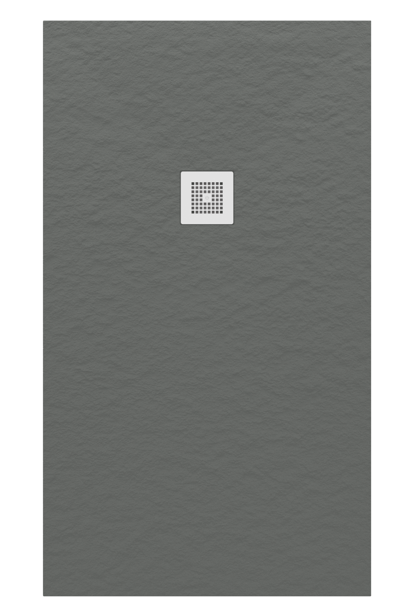 Plato de ducha Greenpact 170x80 cm gris oscuro | Leroy Merlin