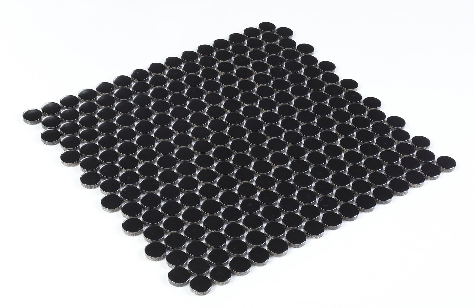 Mosaico Tech 32.4x29.2 cm negro | Leroy Merlin