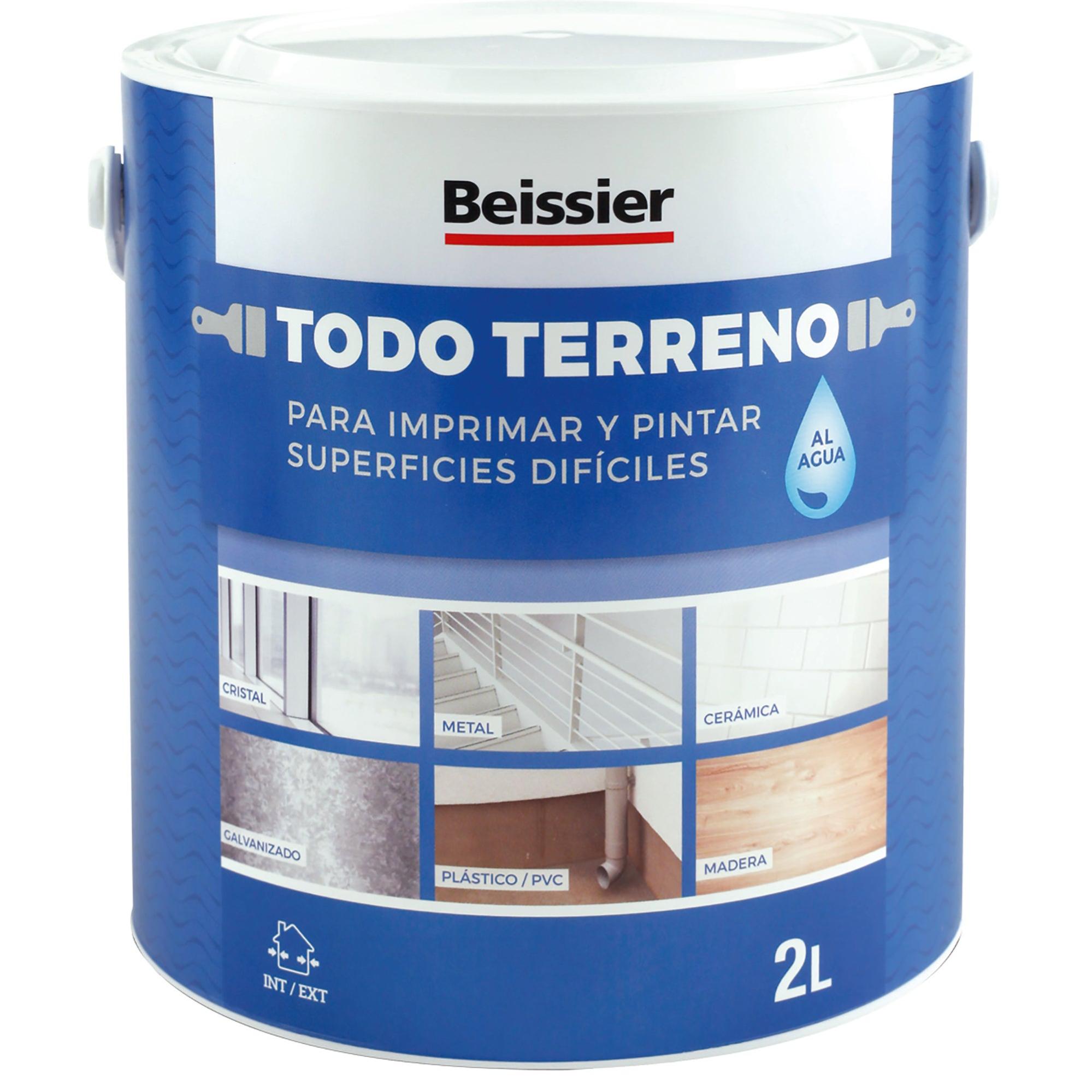 Imprimación todo terreno BEISSIER al agua 2L negro | Leroy Merlin