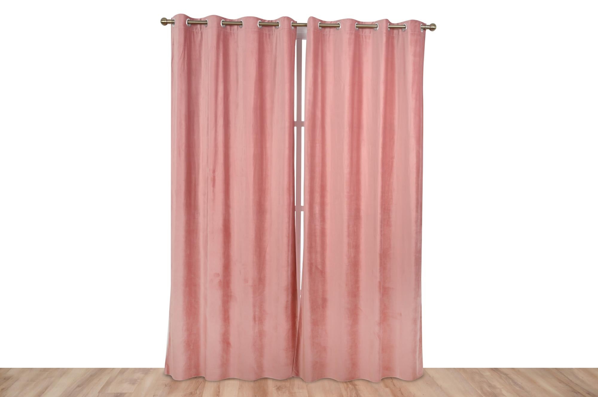 Cortina Italian INSPIRE con motivo liso naranja / cobre de 270x140 cm ...