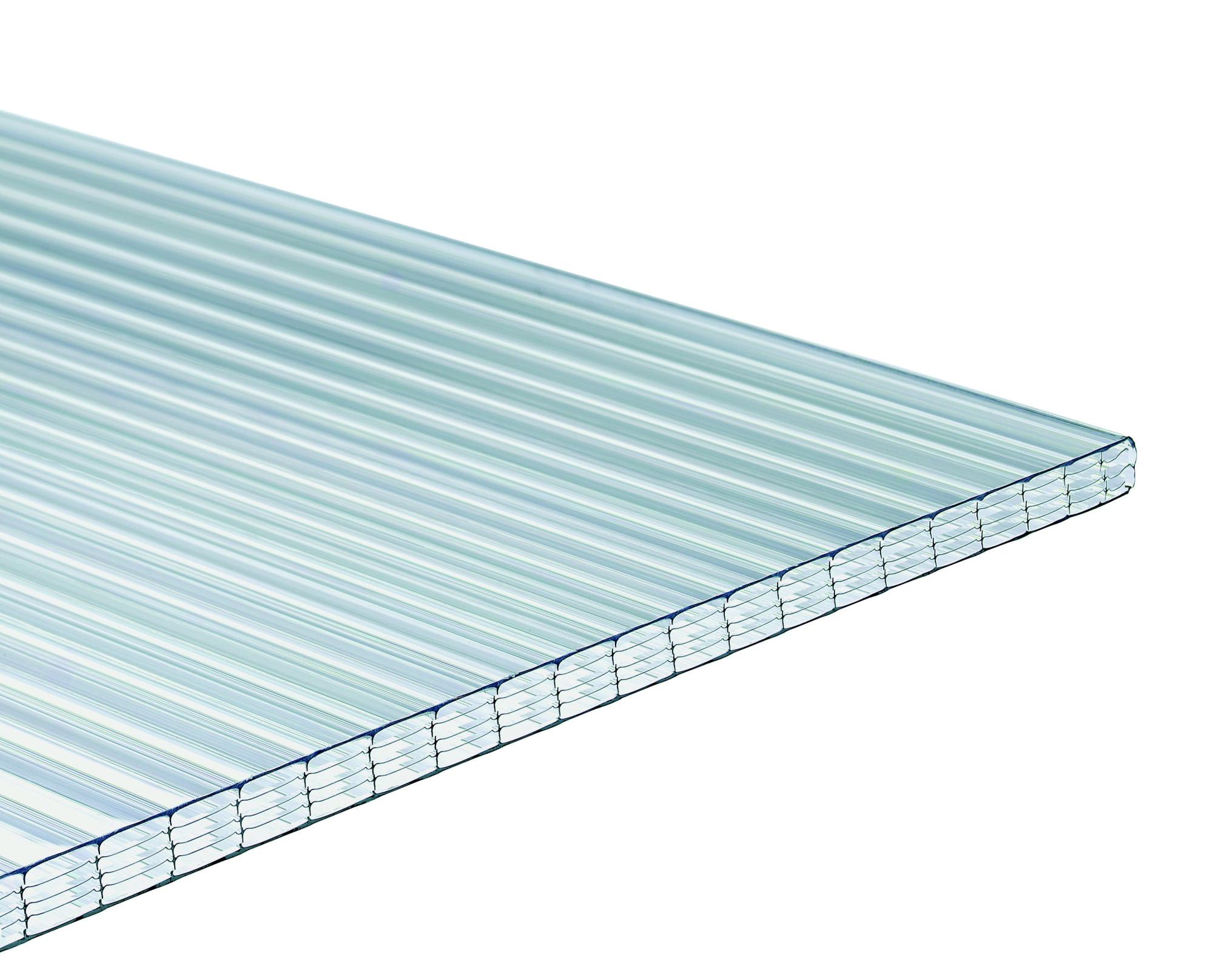 Panel de policarbonato celular liso 16mm de 98x400 cm | Leroy Merlin