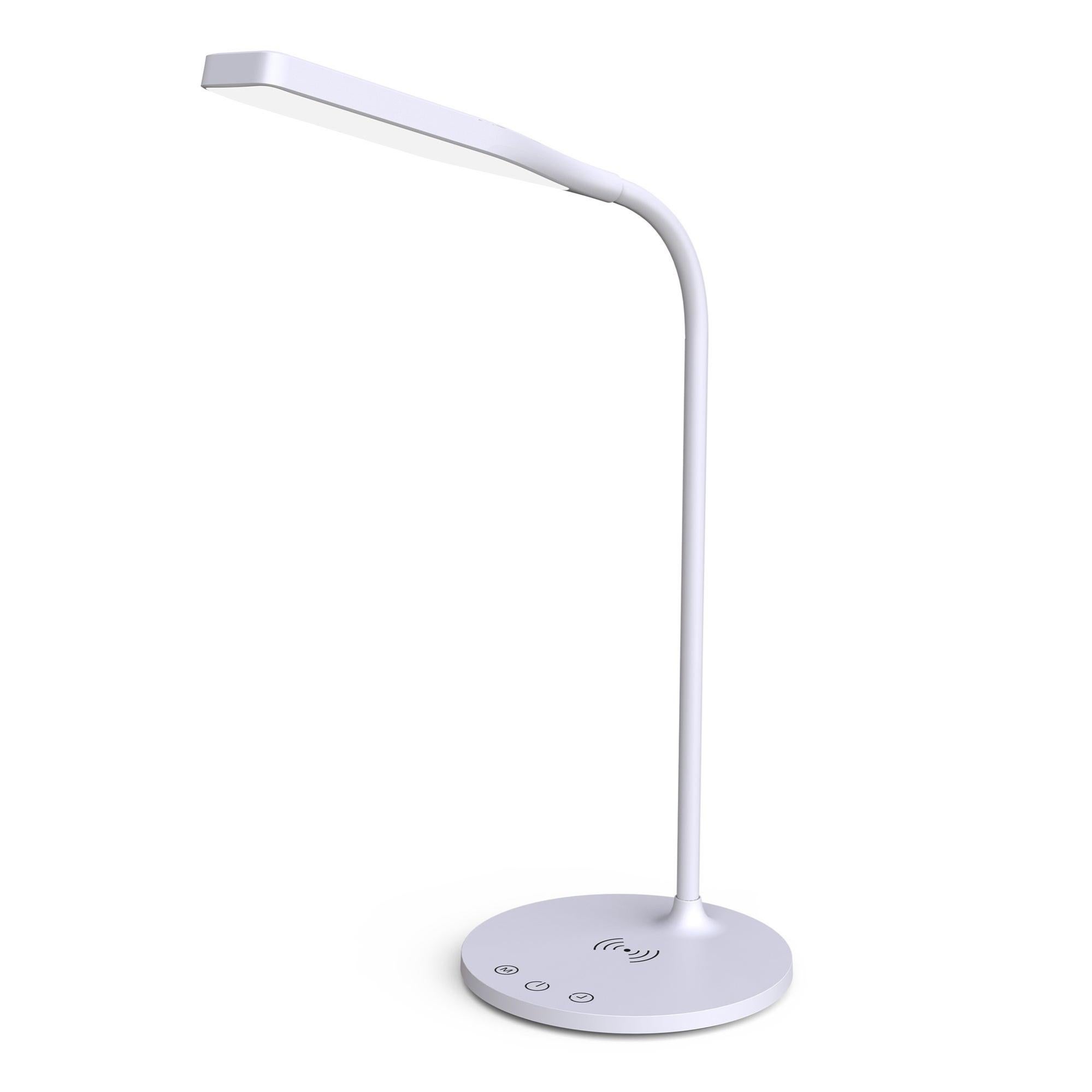 Flexo LED Muvit iO 7W CCT carga inalámbrica usb wifi | Leroy Merlin