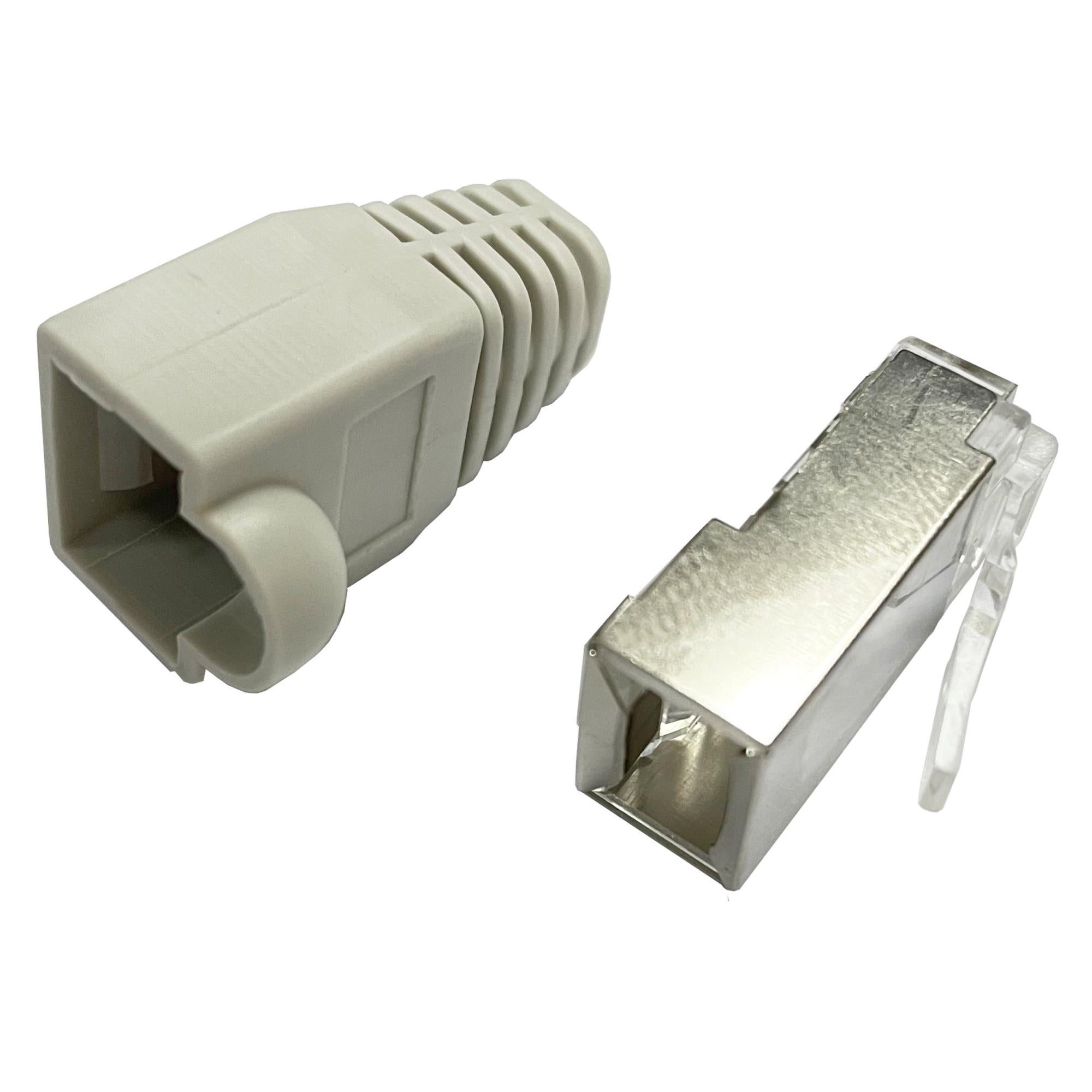 Pack de 10 adaptadores RJ45 de Metronic para cableados a medida | Leroy ...