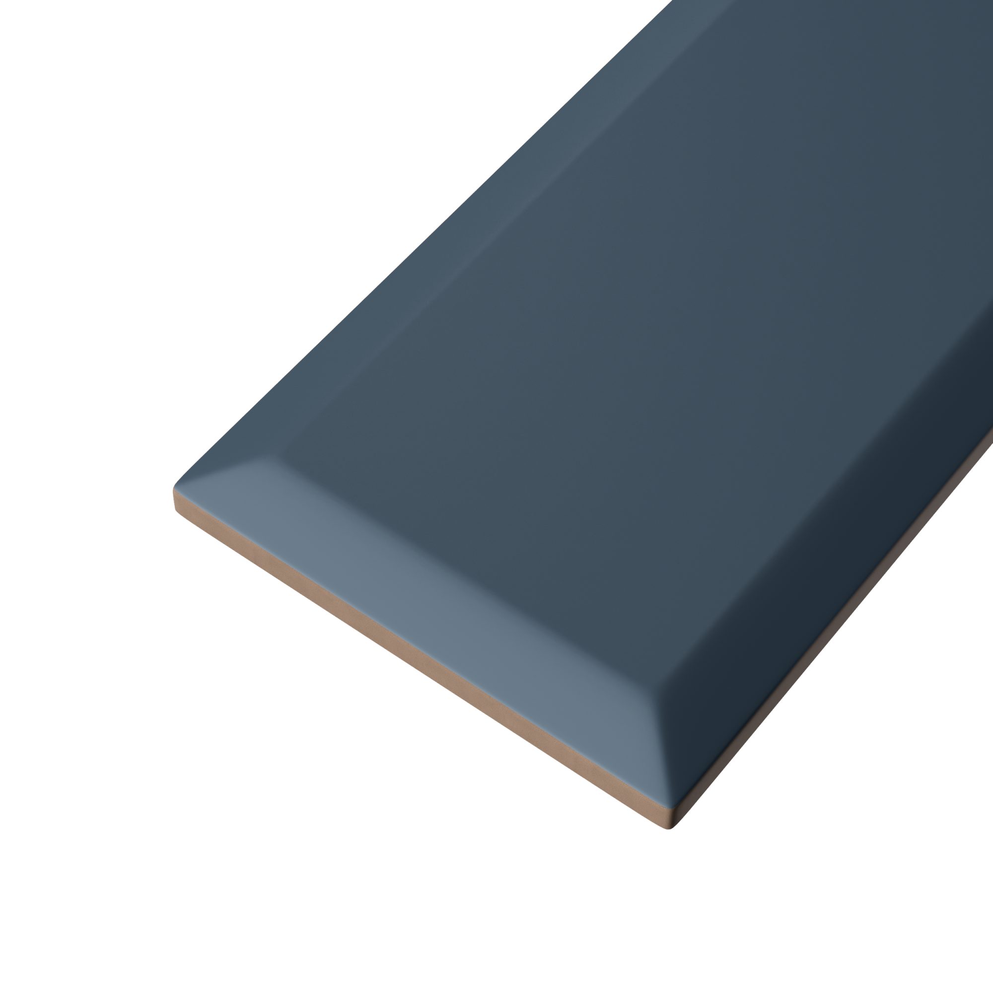 Azulejo efecto liso azul oscuro mate 7.5x30 cm Metro ARTENS | Leroy Merlin