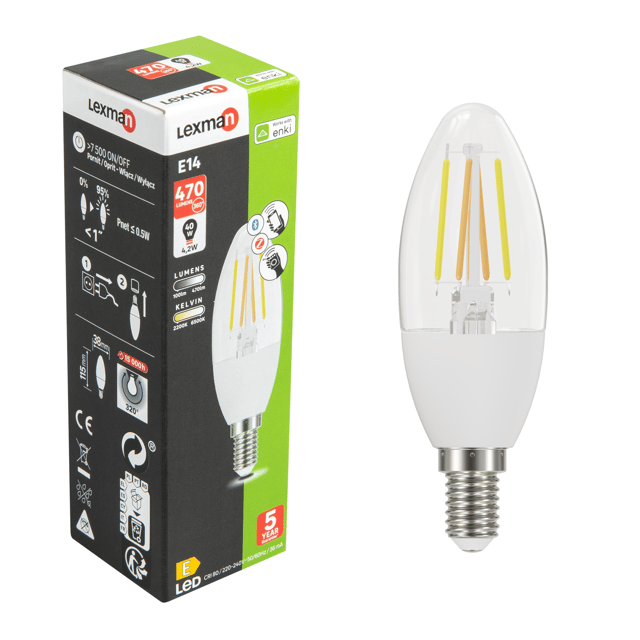 Bombillas LED E14 | Leroy Merlin