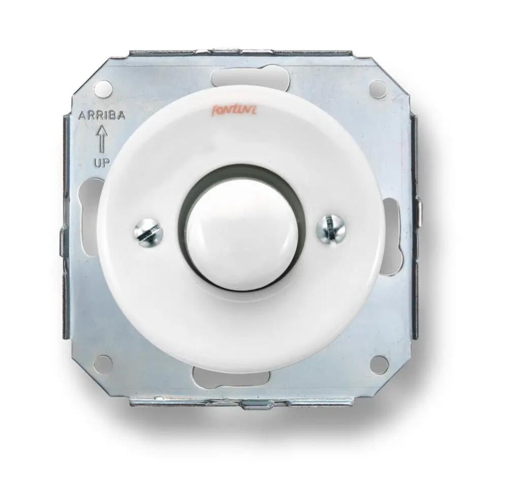 Regulador fontini garby colonial de porcelana blanco de 4-400w - BarChile