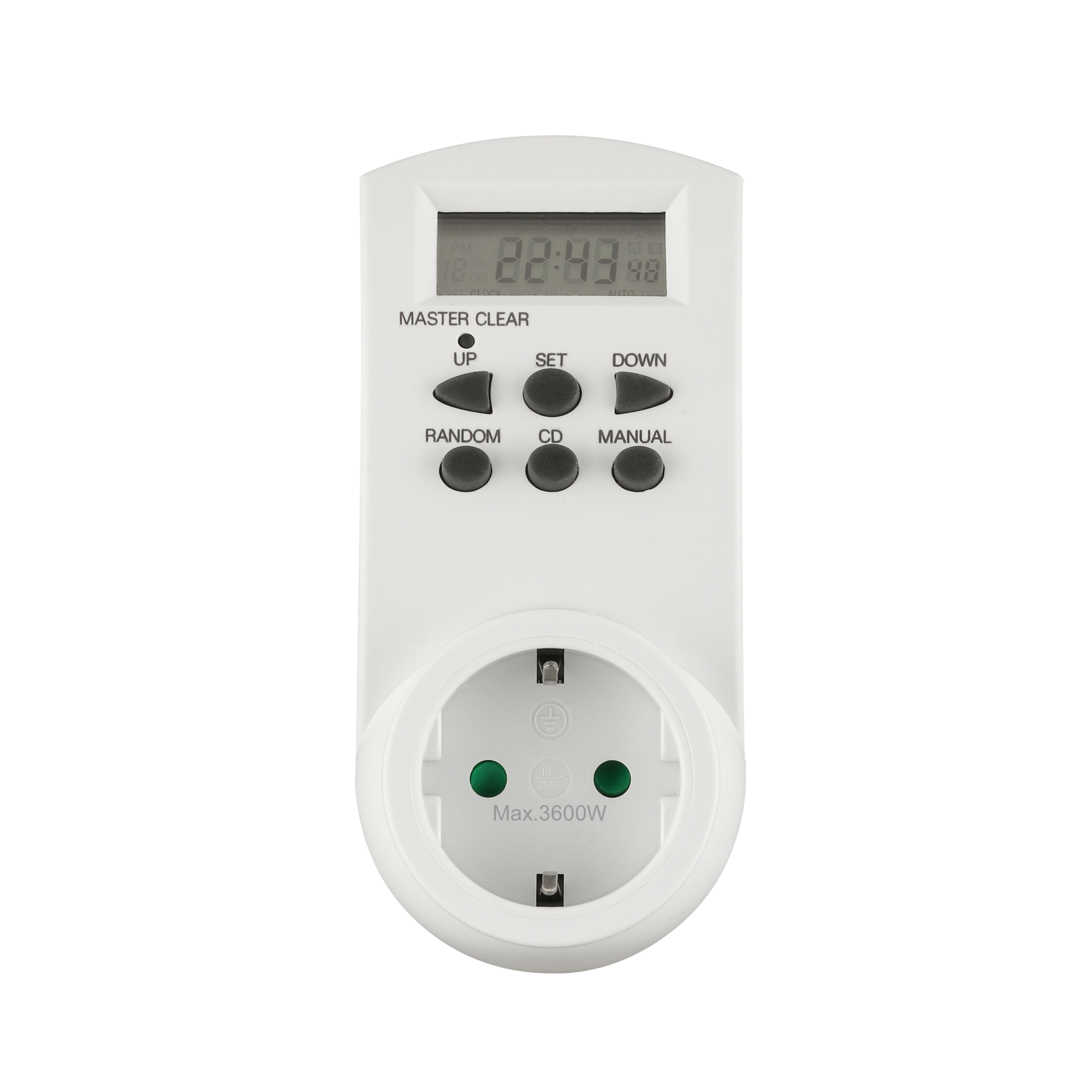 Programador digital LEXMAN para interior en color blanco | Leroy Merlin