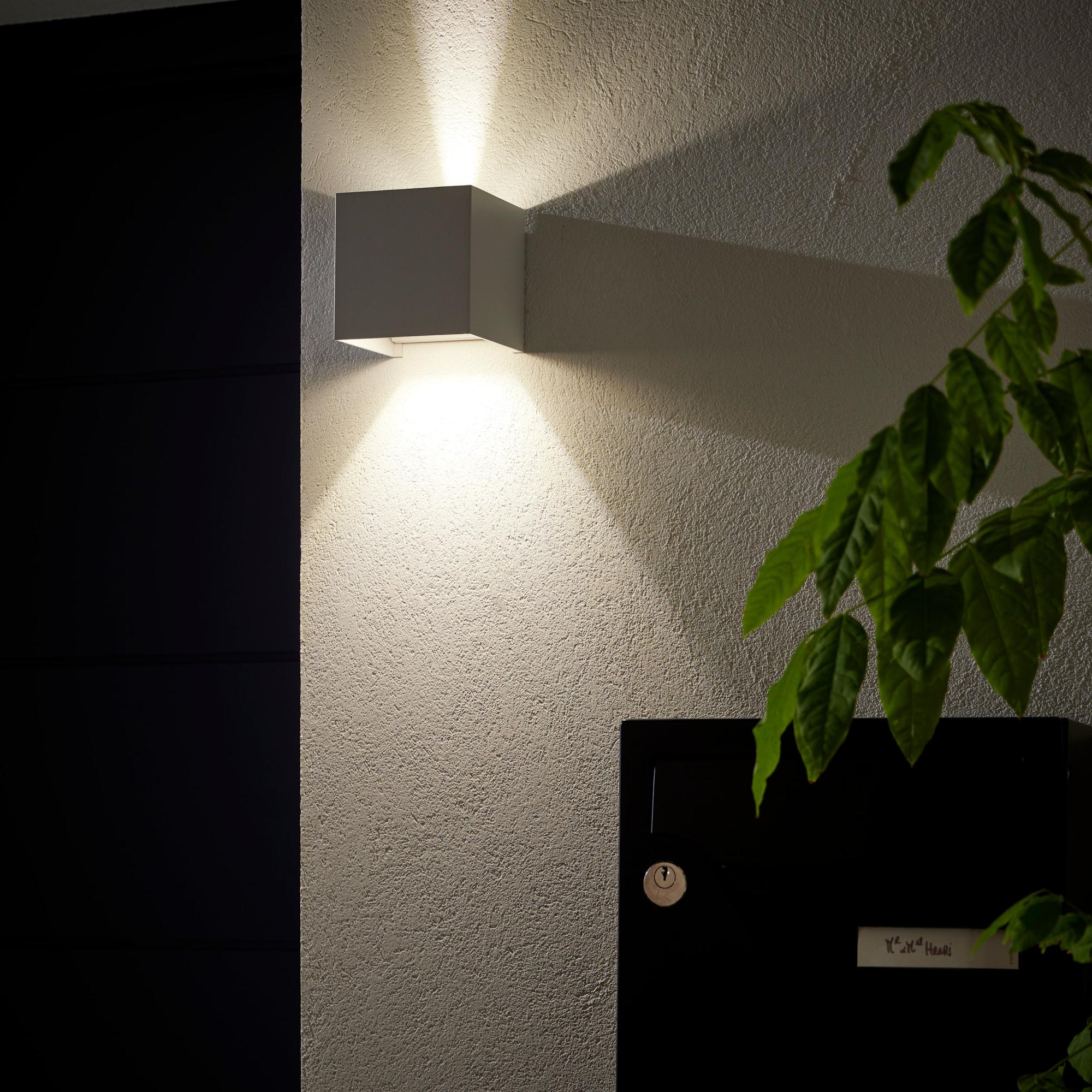 Aplique exterior módulo led INSPIRE blanco 6W 4000K | Leroy Merlin