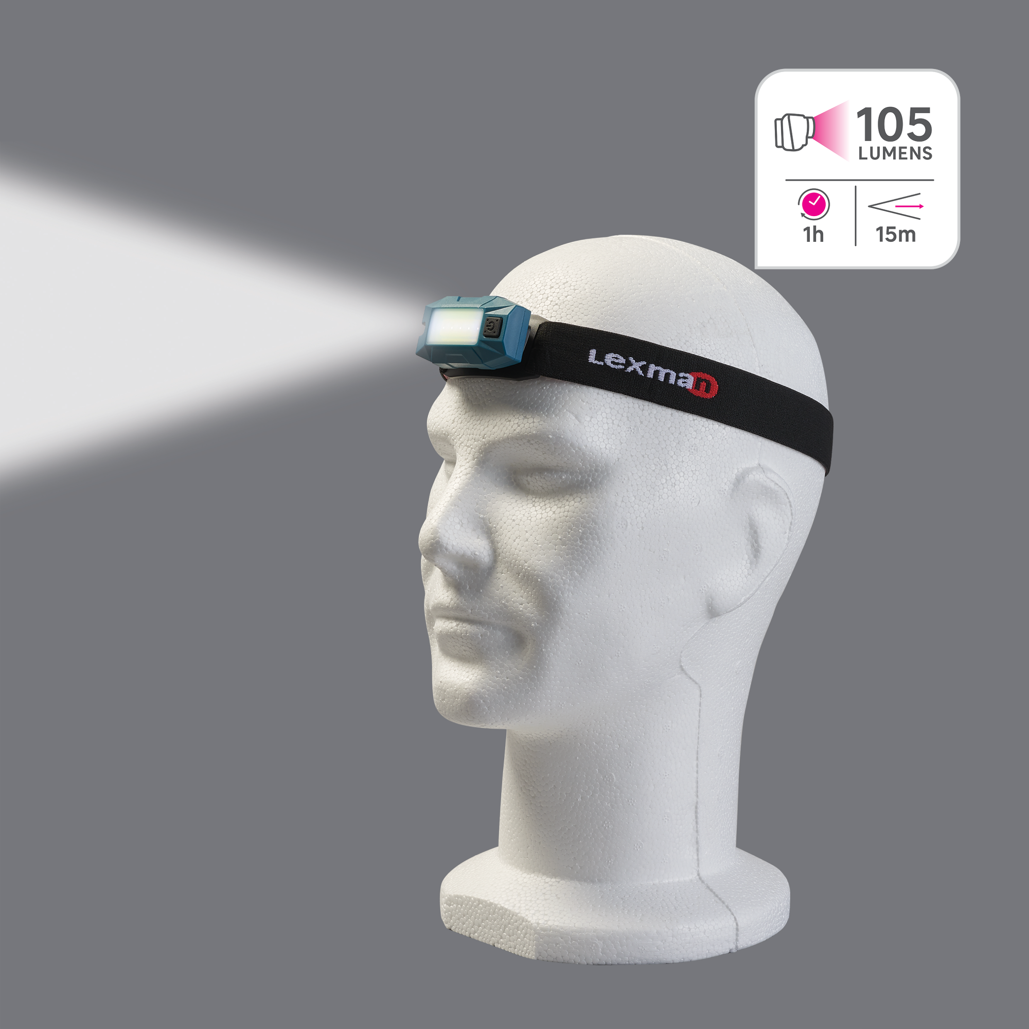 Linterna LEXMAN de 105 lúmenes | Leroy Merlin