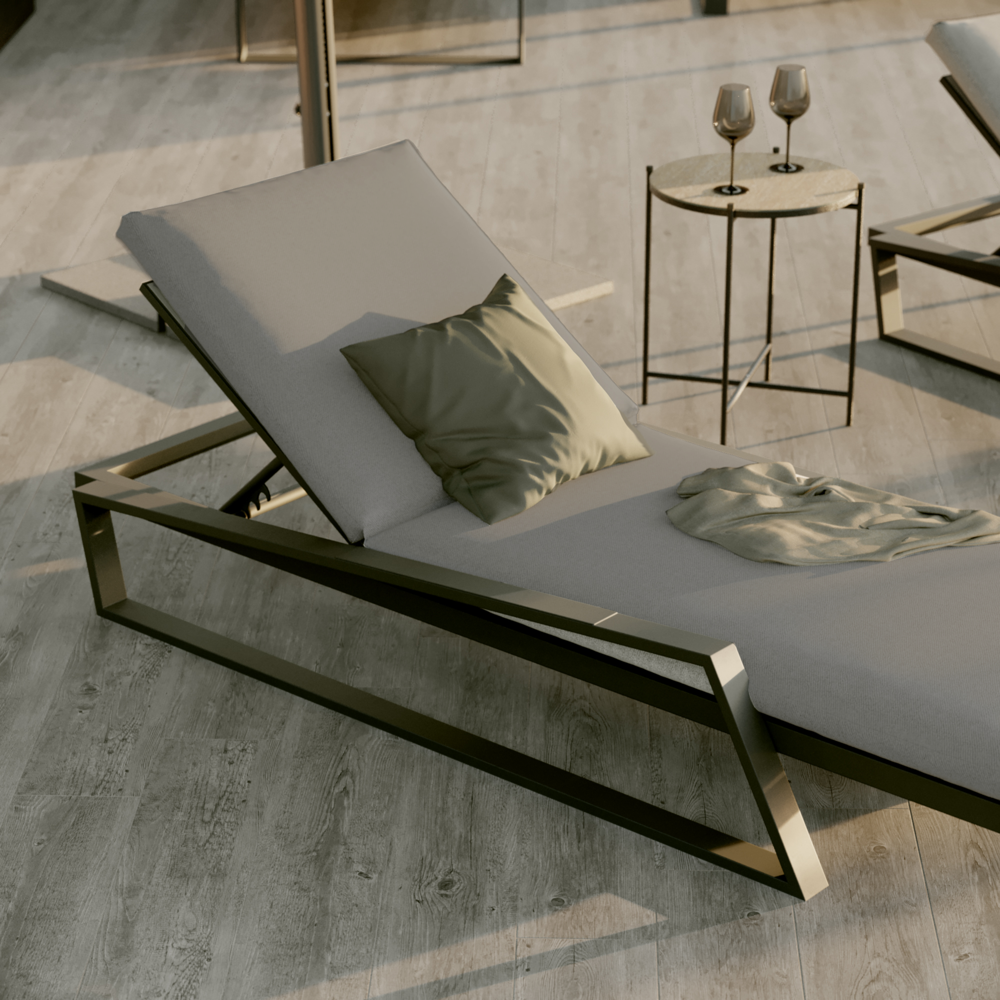 Suelo porcelánico exterior efecto madera gris Barn 20x120 cm C3 ARTENS ...