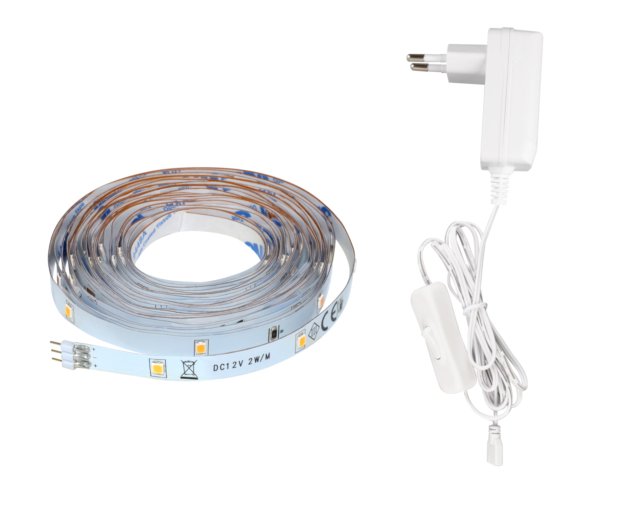 Kit de tira LED INSPIRE 10W 190 lm 2700K 5 metros | Leroy Merlin