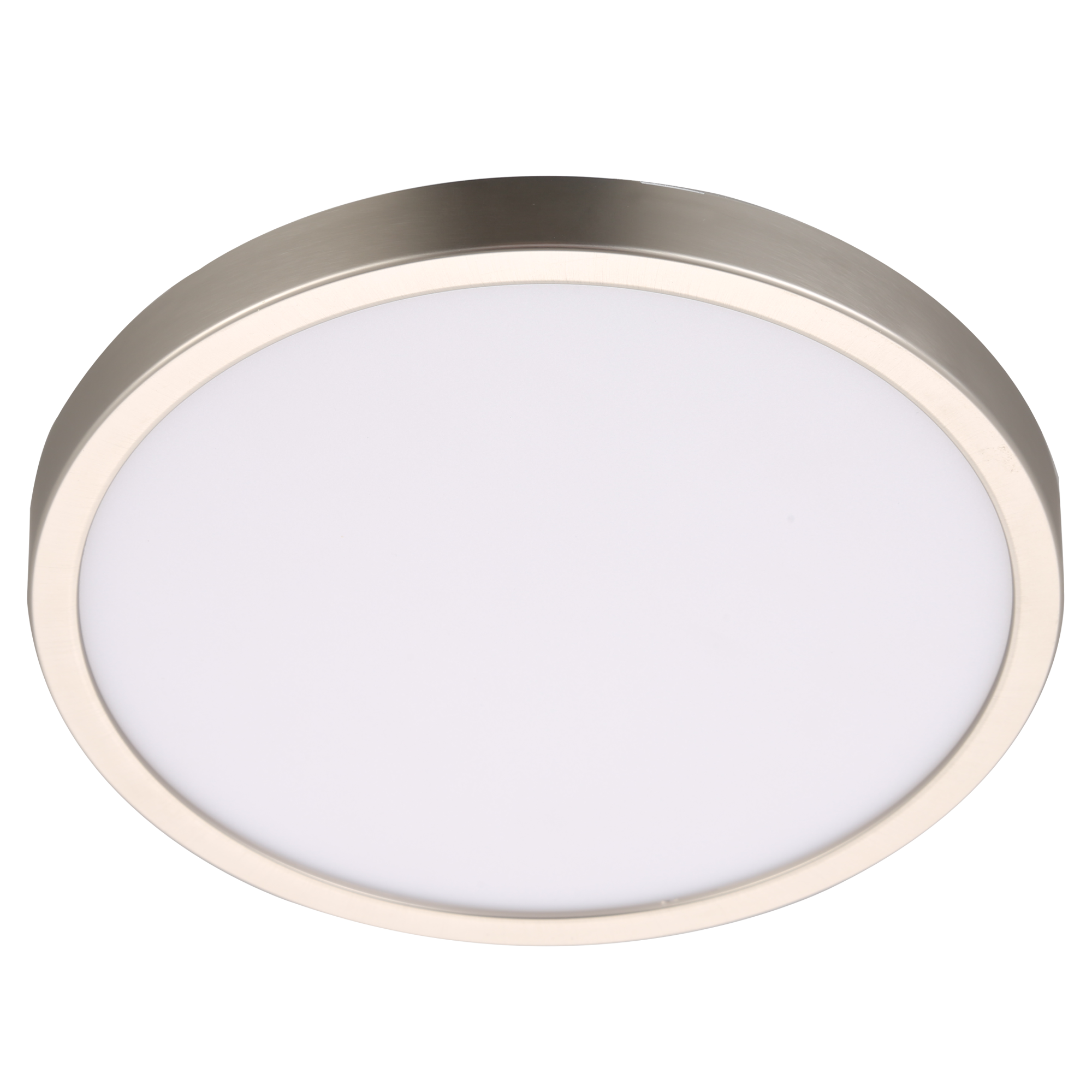 Foco LED INSPIRE Sanoa redondo níquel 2500lm 4000/6000K intensidad ...