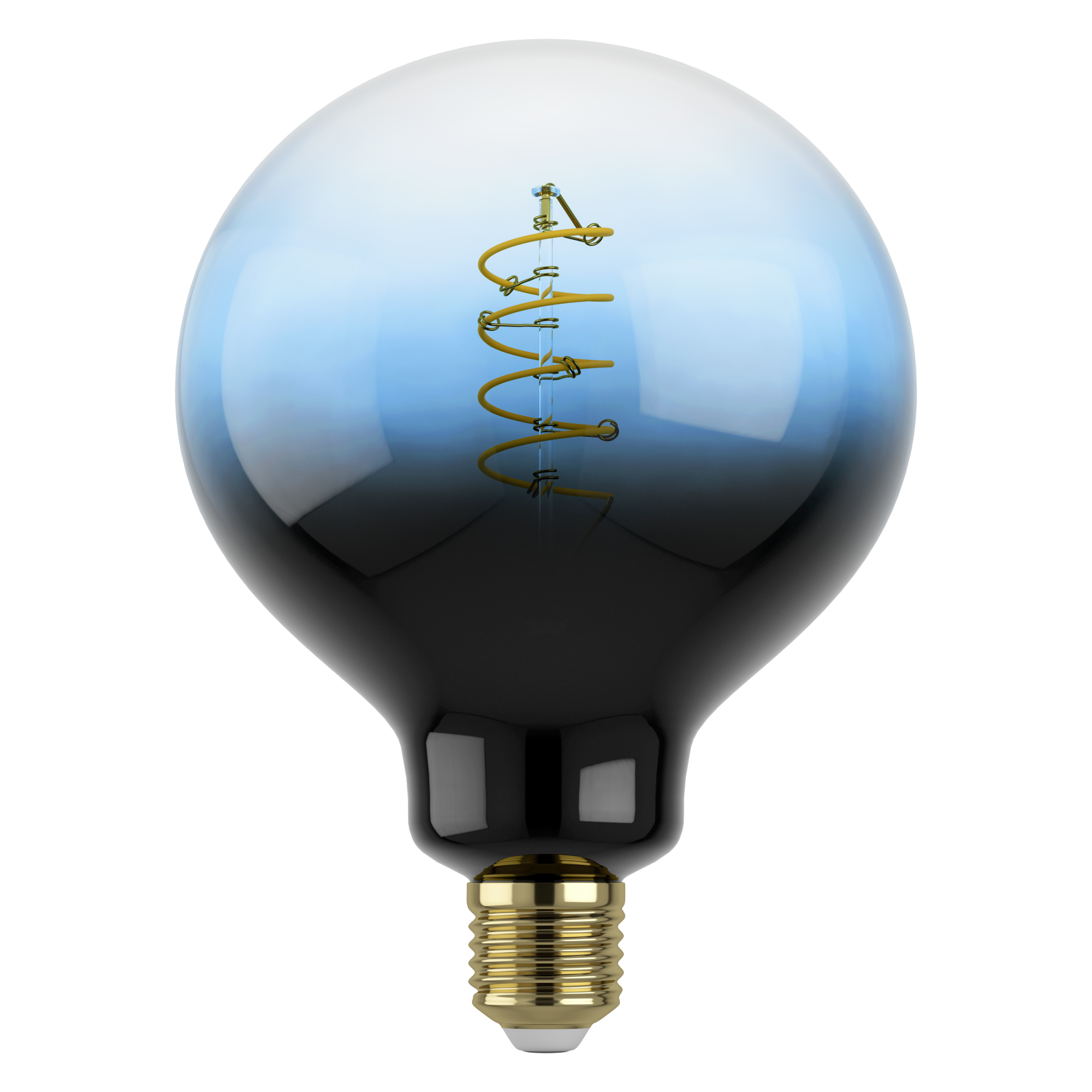 Bombilla decorativa con filamento LED E27 globo 4W 2000K dimable ...