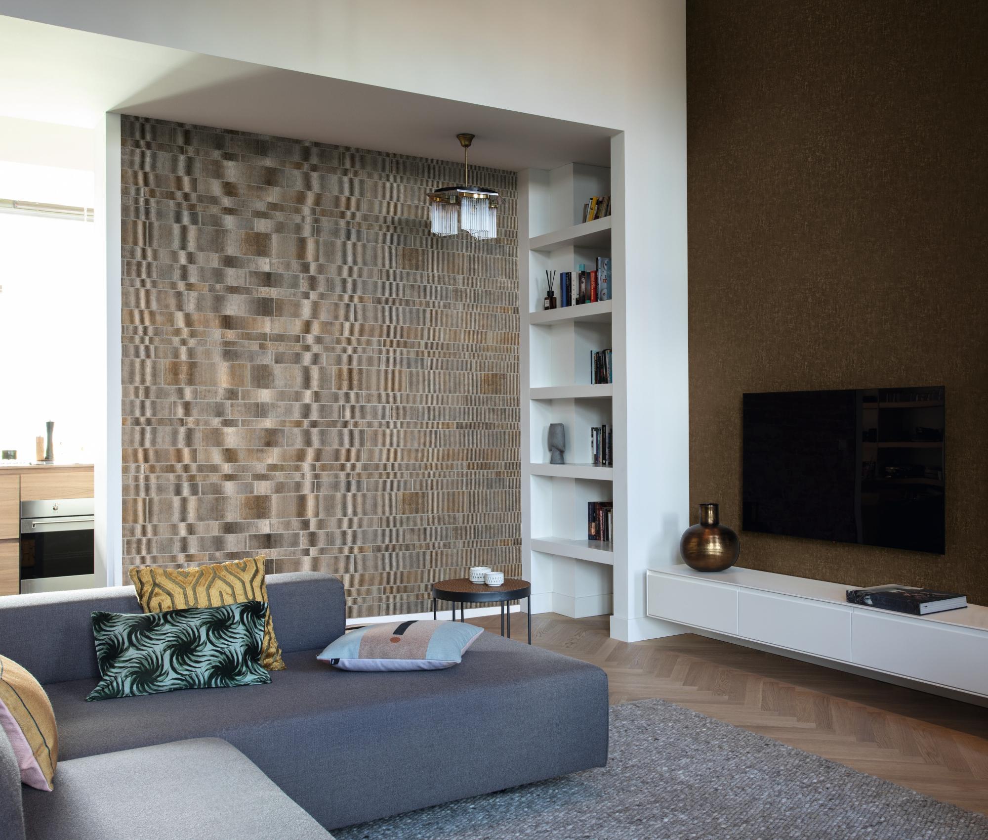 Papel pintado aspecto texturizado imitación materia Loft Ii 428216 multicolor | Leroy Merlin