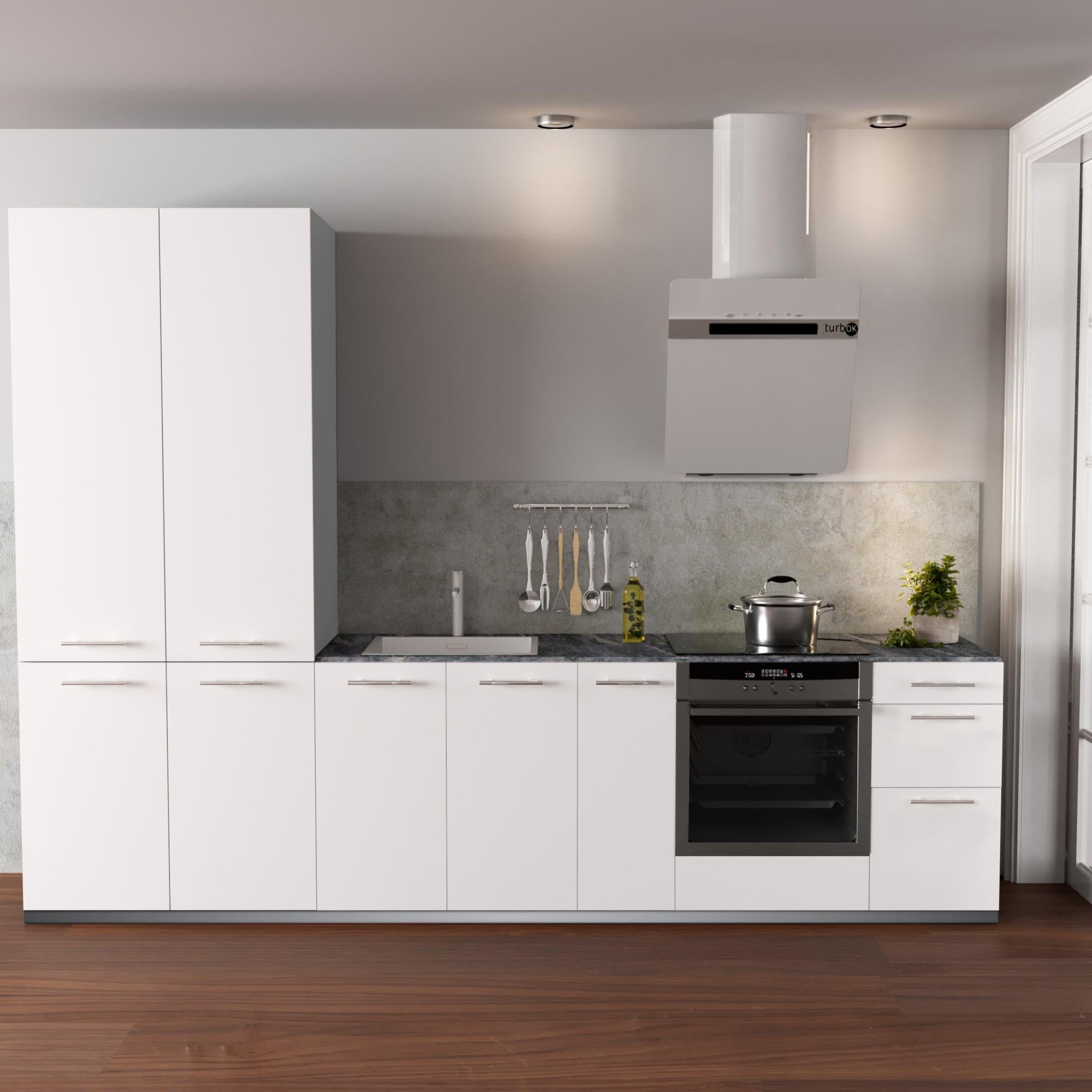 Cocina en kit DELINEA id SOFIA blanco 3.00 m | Leroy Merlin