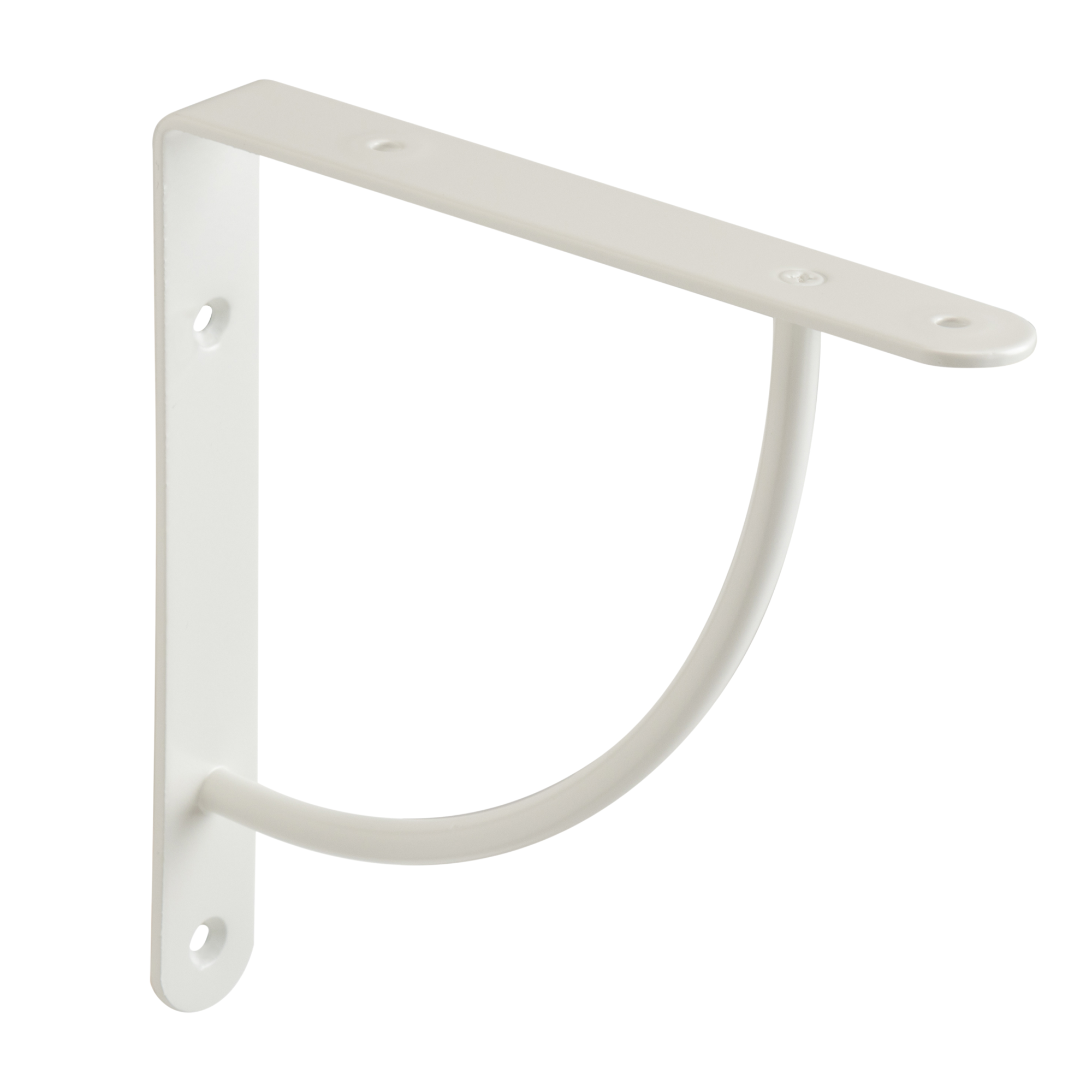 Escuadra decorativa BI BOP Blanco epoxi Alt. 18 x An. 18 cm | Leroy Merlin