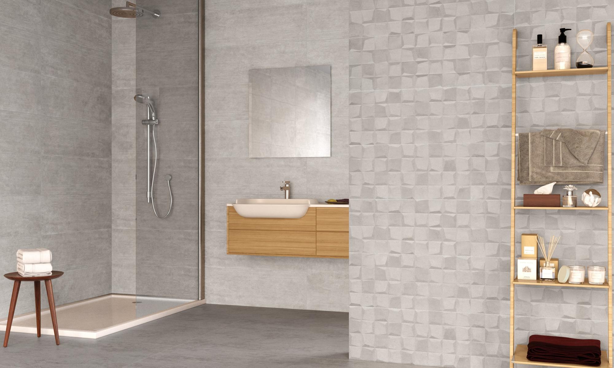 Azulejo New Manchester 30x90 cm perla | Leroy Merlin