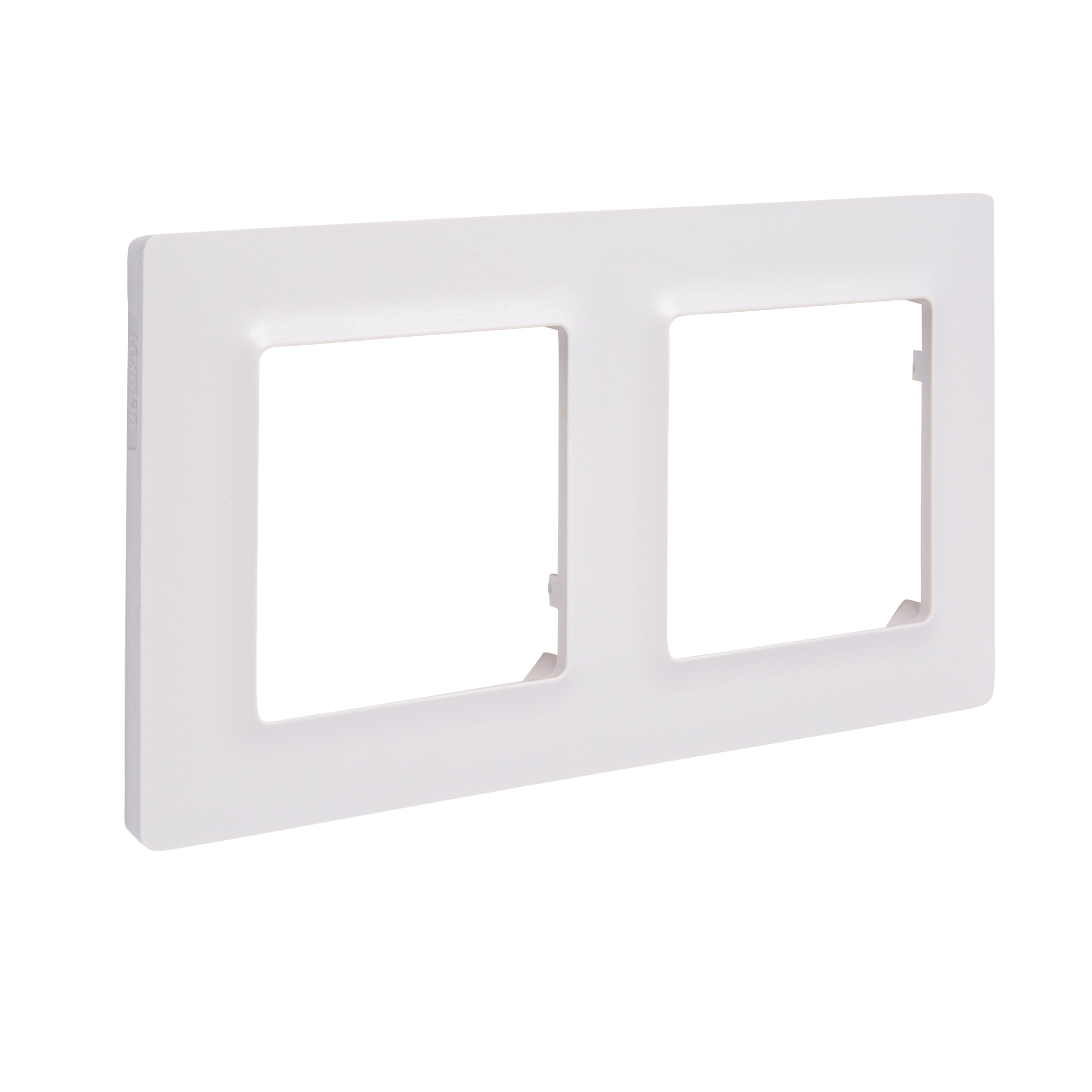 Marco doble LEXMAN Luxia color blanco | Leroy Merlin