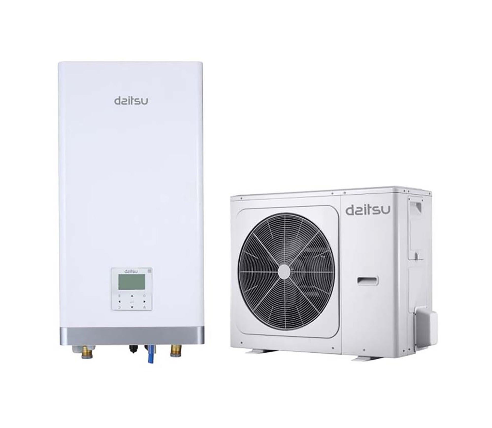 Bomba de calor DAITSU Split Space II 100 (AI 100 + AO 100) con ACS ...