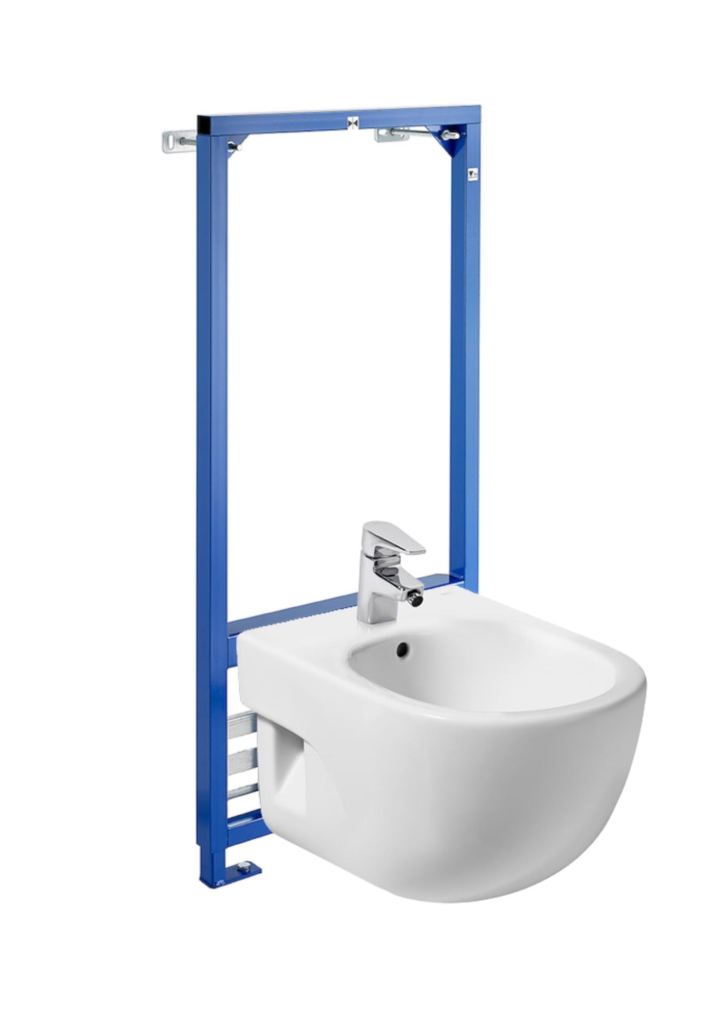 Bidé blanco Meridian ROCA + bastidor | Leroy Merlin