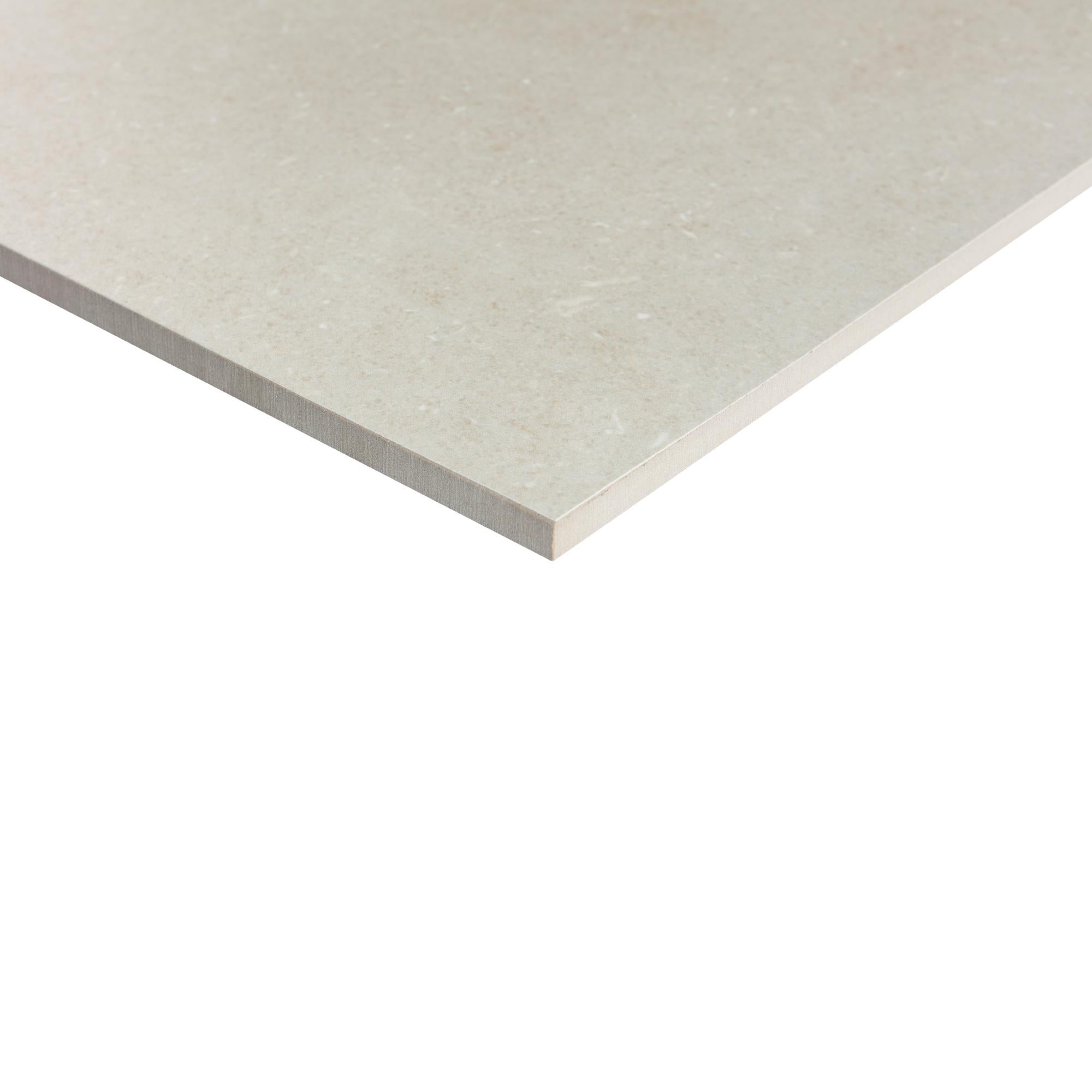 Suelo porcelánico efecto cemento perla Arenisca 75x75 cm C3 | Leroy Merlin