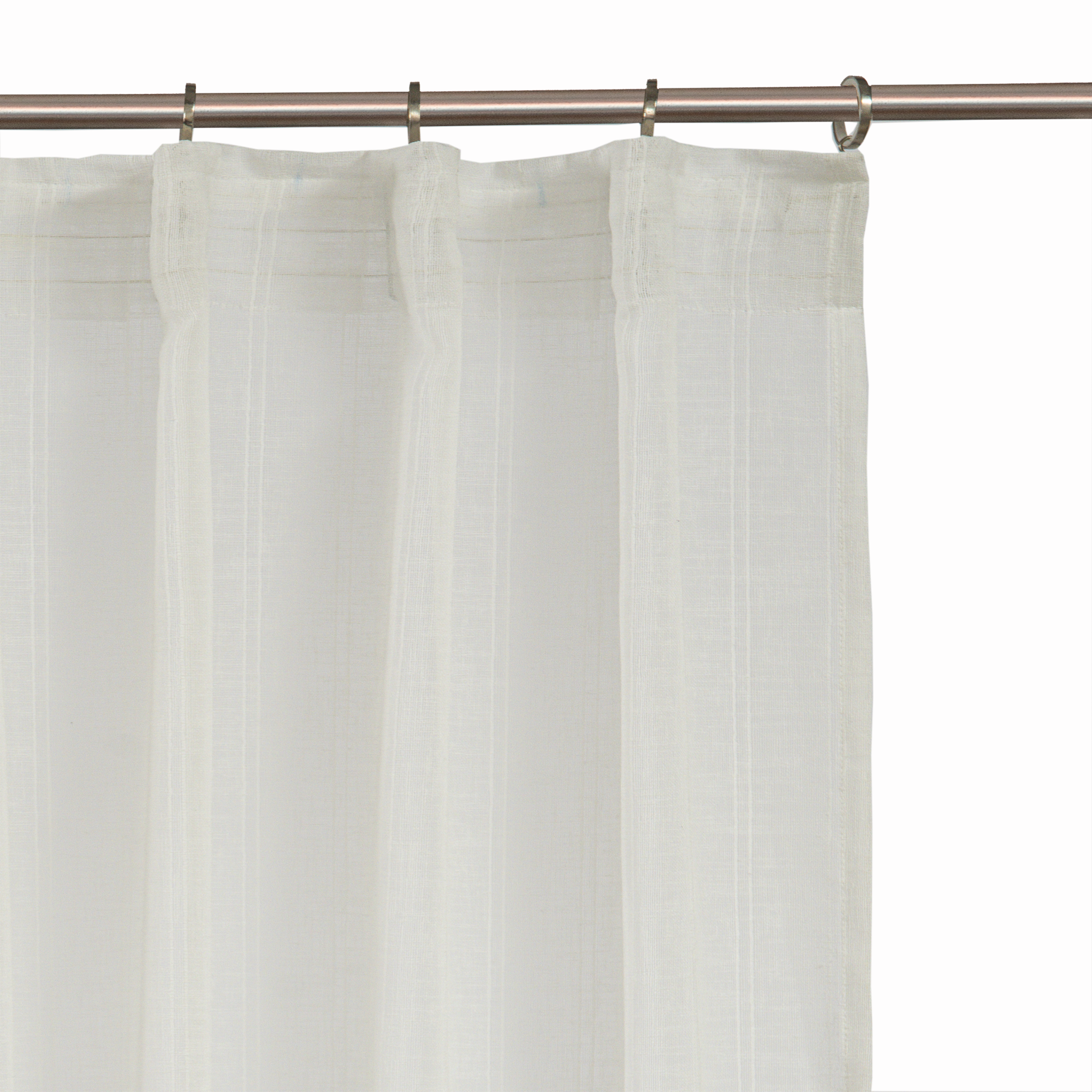 Visillo cinta y trabilla Tamara INSPIRE de 200x280cm | Leroy Merlin