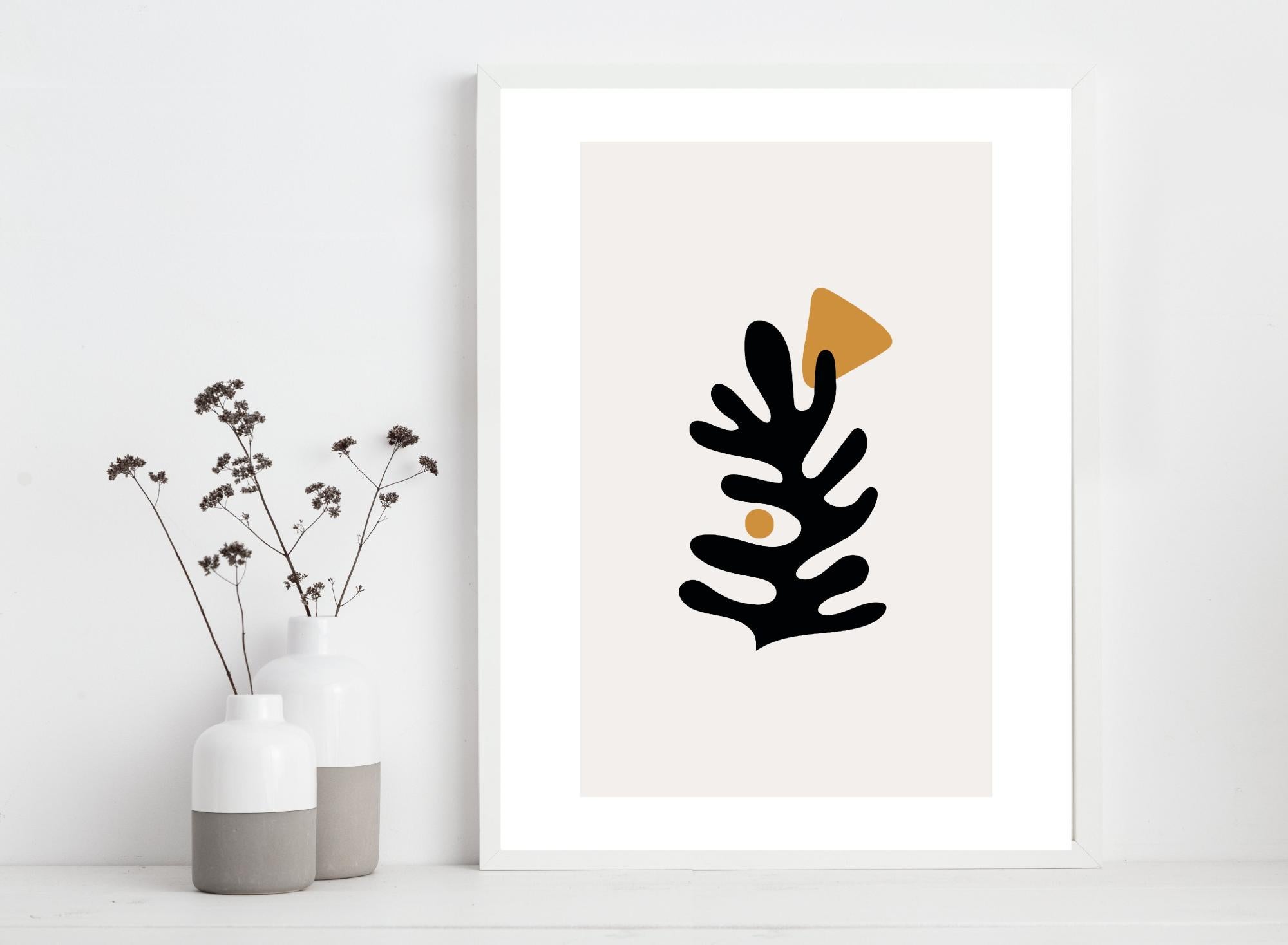 Lámina Bosque Abstracto 40 x 50 cm | Leroy Merlin