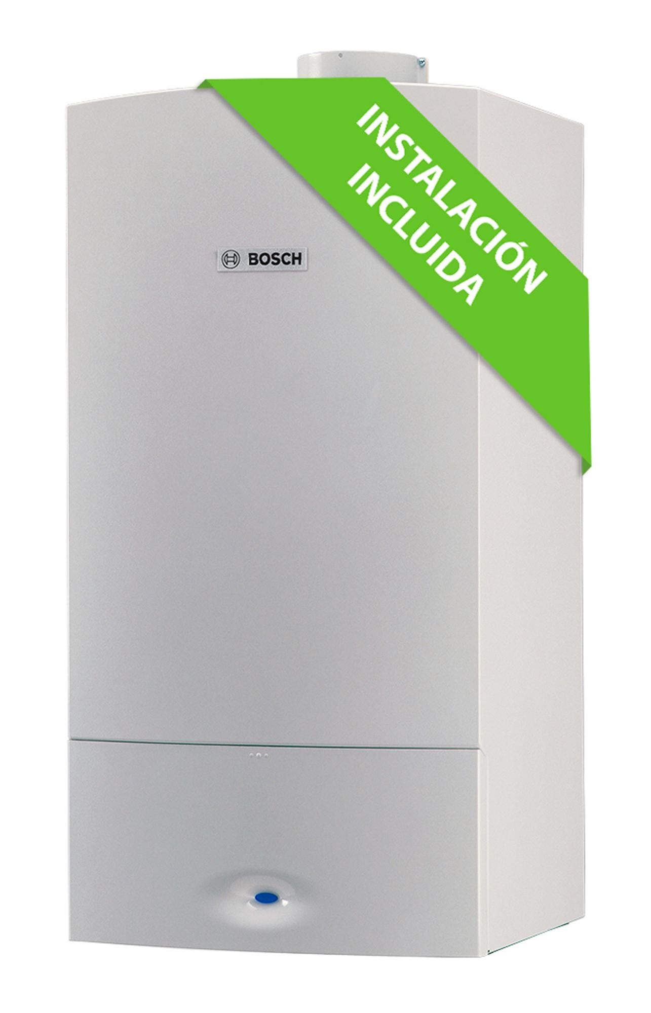 Caldera de condensación gas natural bosch c6000w 30/36kw instalación ...