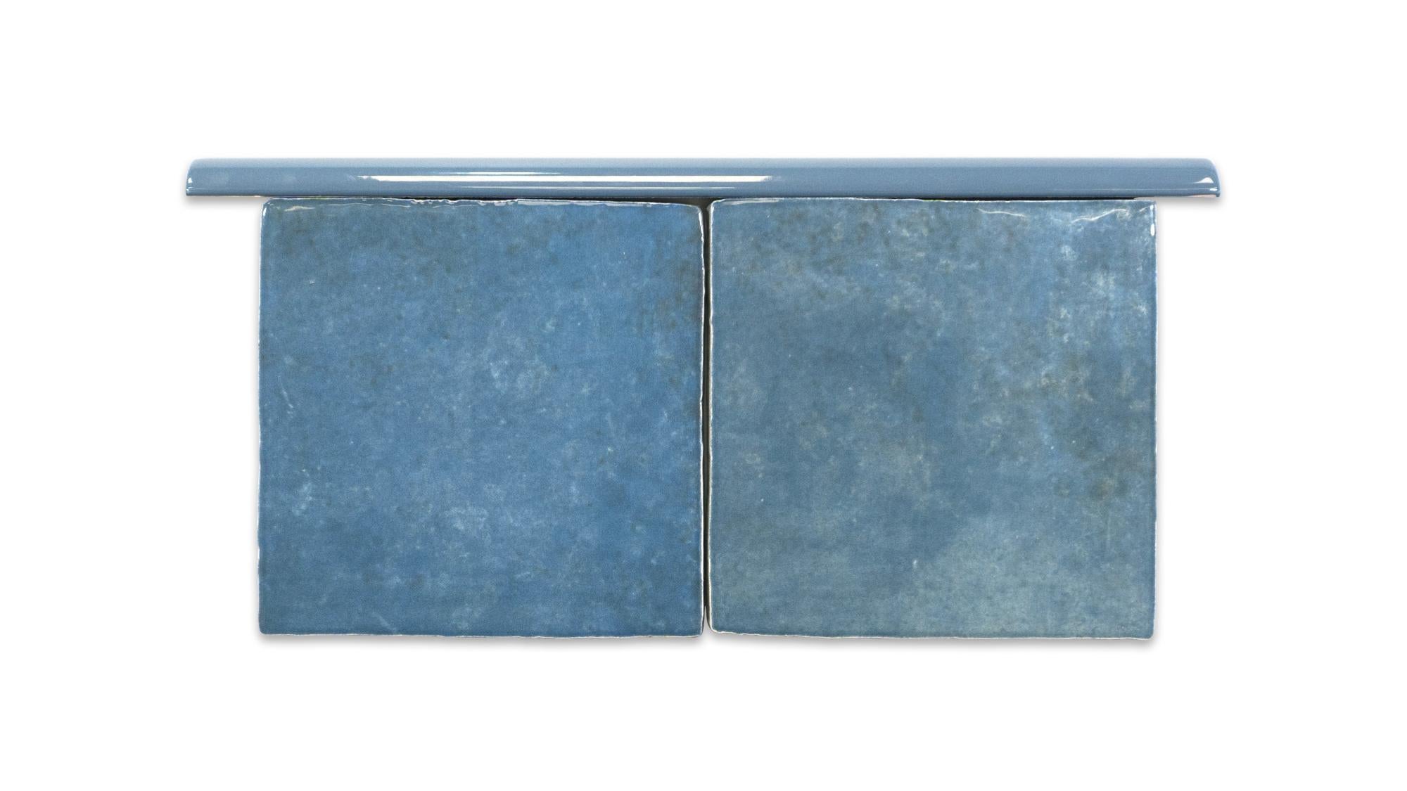 Azulejo cerámico Perfil Ceramico / Jolly efecto azul 1.5x30 cm | Leroy ...