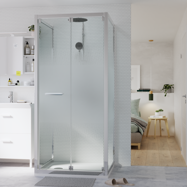 Mamparas plegables para ducha | Leroy Merlin