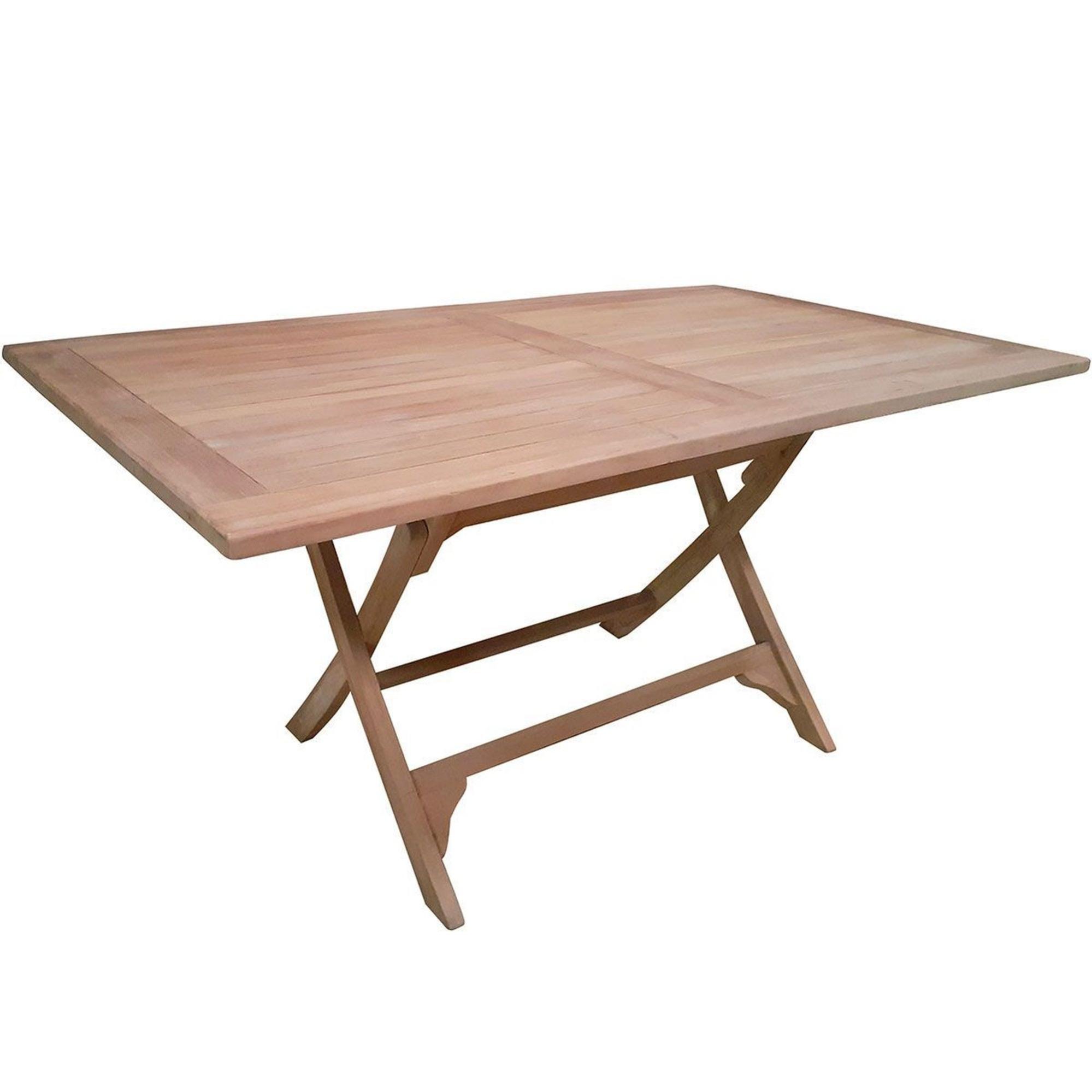 Mesa rectangular plegable 75x160x90 cm | Leroy Merlin