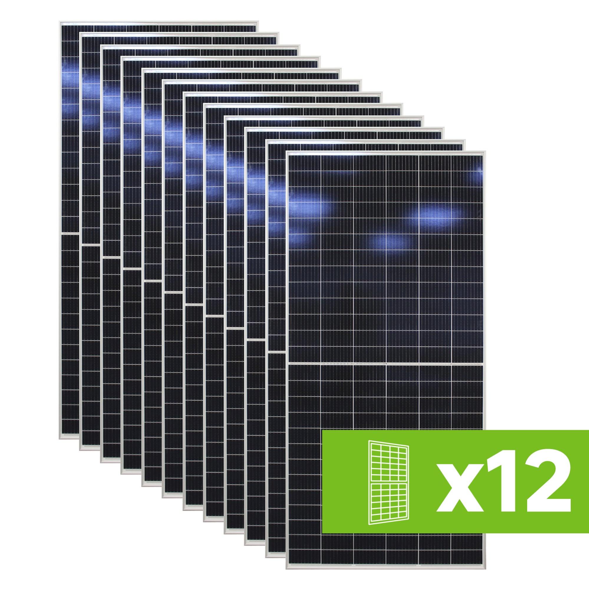 Pack de 12 paneles solares RISEN de 450W | Leroy Merlin