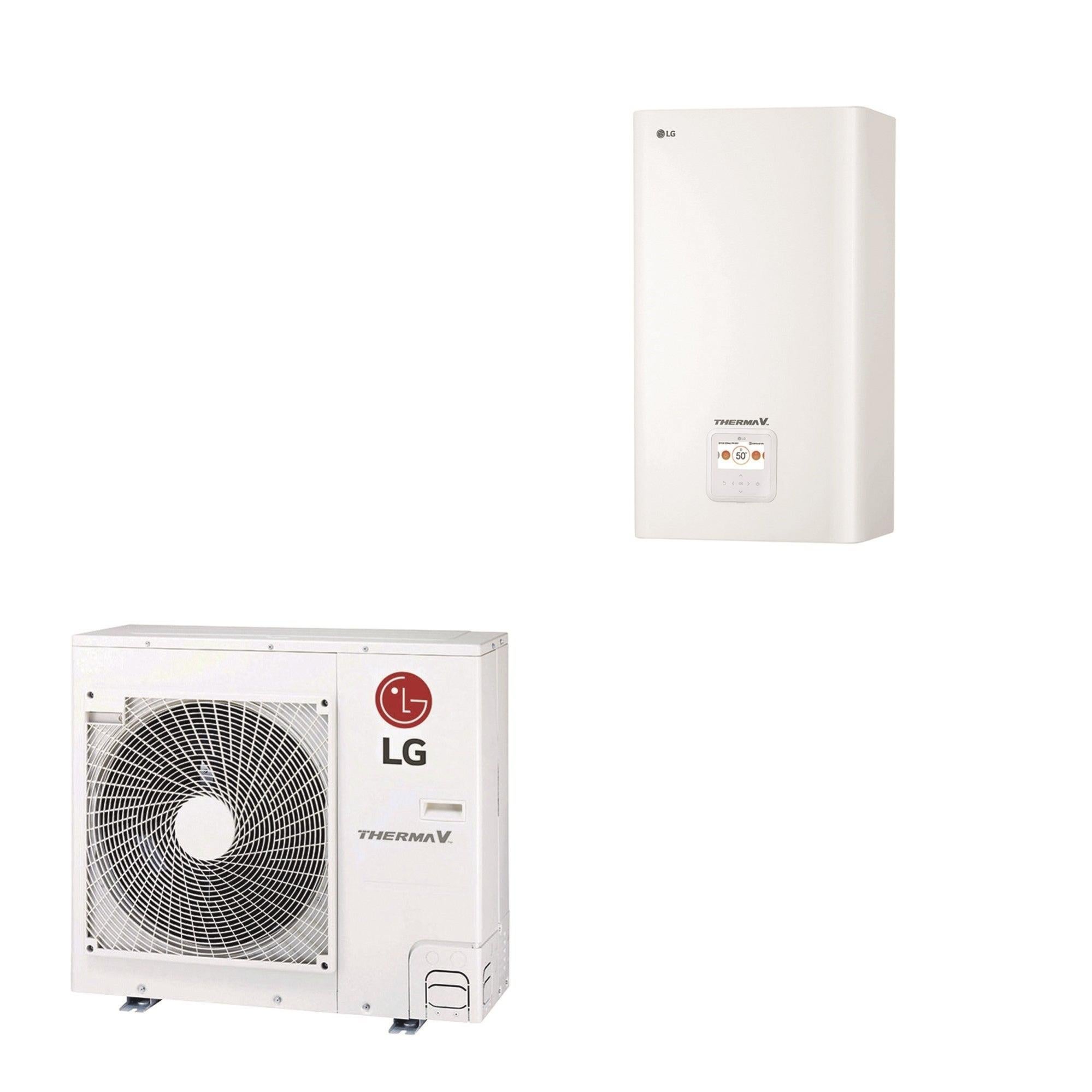 Aerotermia calefacción bibloc lg 16kw thv hydrosplit wifi r32 | Leroy ...