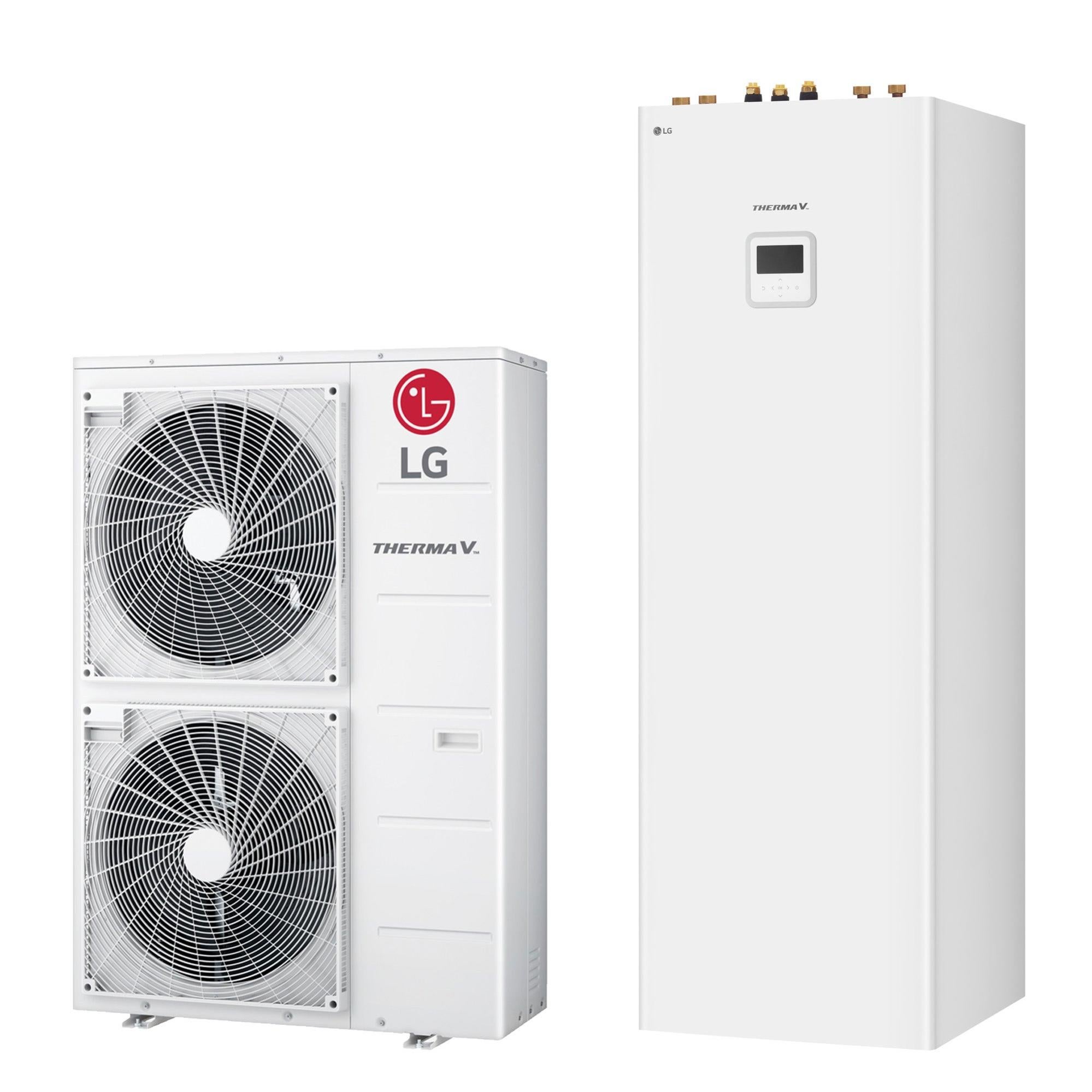 Aerotermia calefacción/acs bibloc lg 14kw hidromodul 200l wifi r32 ...