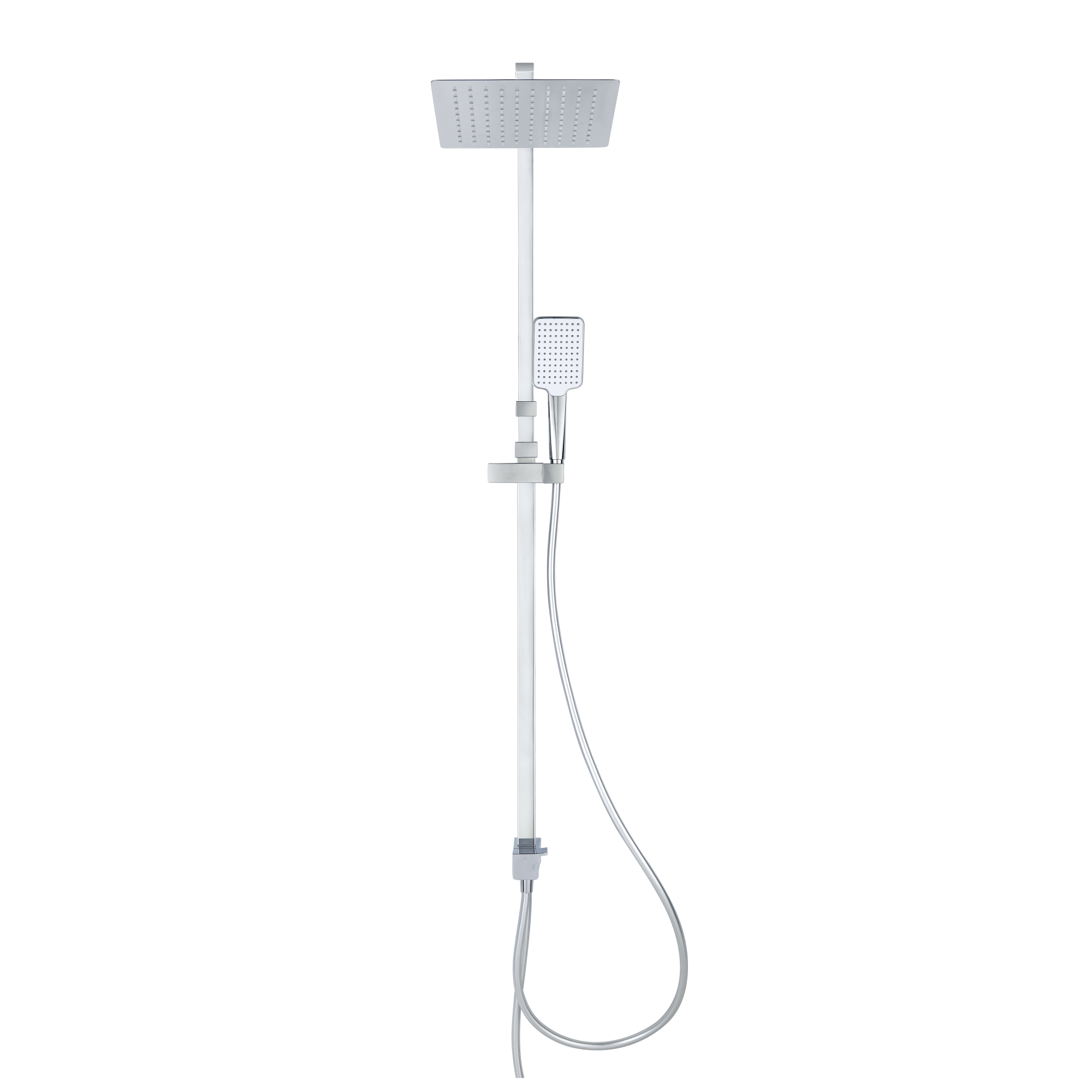 Columna de ducha sin grifo SENSEA Studio cromado | Leroy Merlin