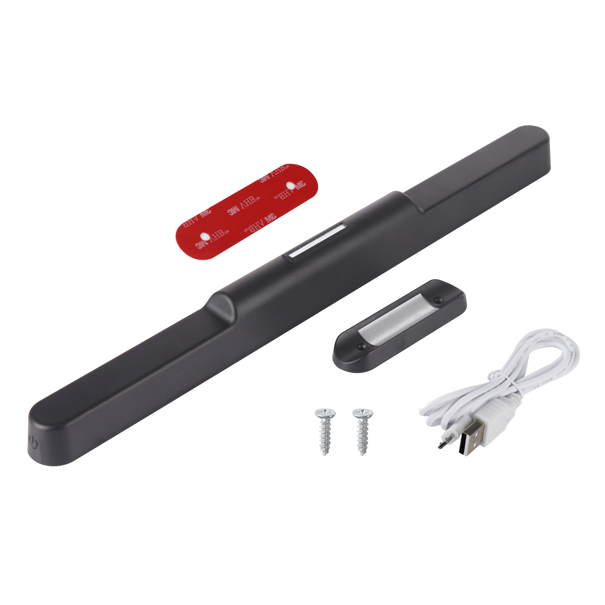 Regleta INSPIRE Leila 4000K con USB negro | Leroy Merlin