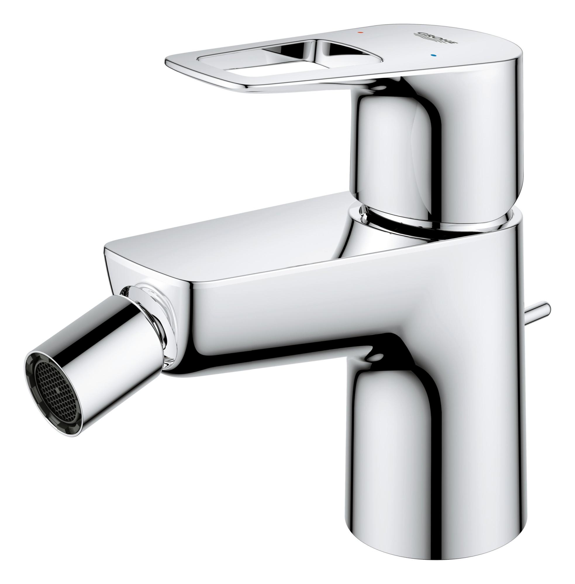 Grifo bidé monomando GROHE Start Loop cromo | Leroy Merlin