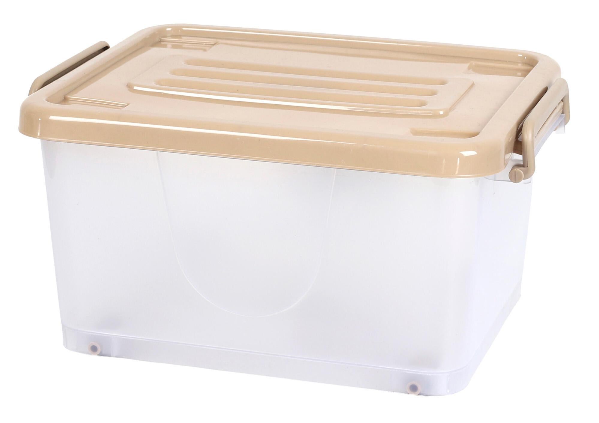 Caja de pvc transparente con tapa CMP 17L 37.5x19cm | Leroy Merlin