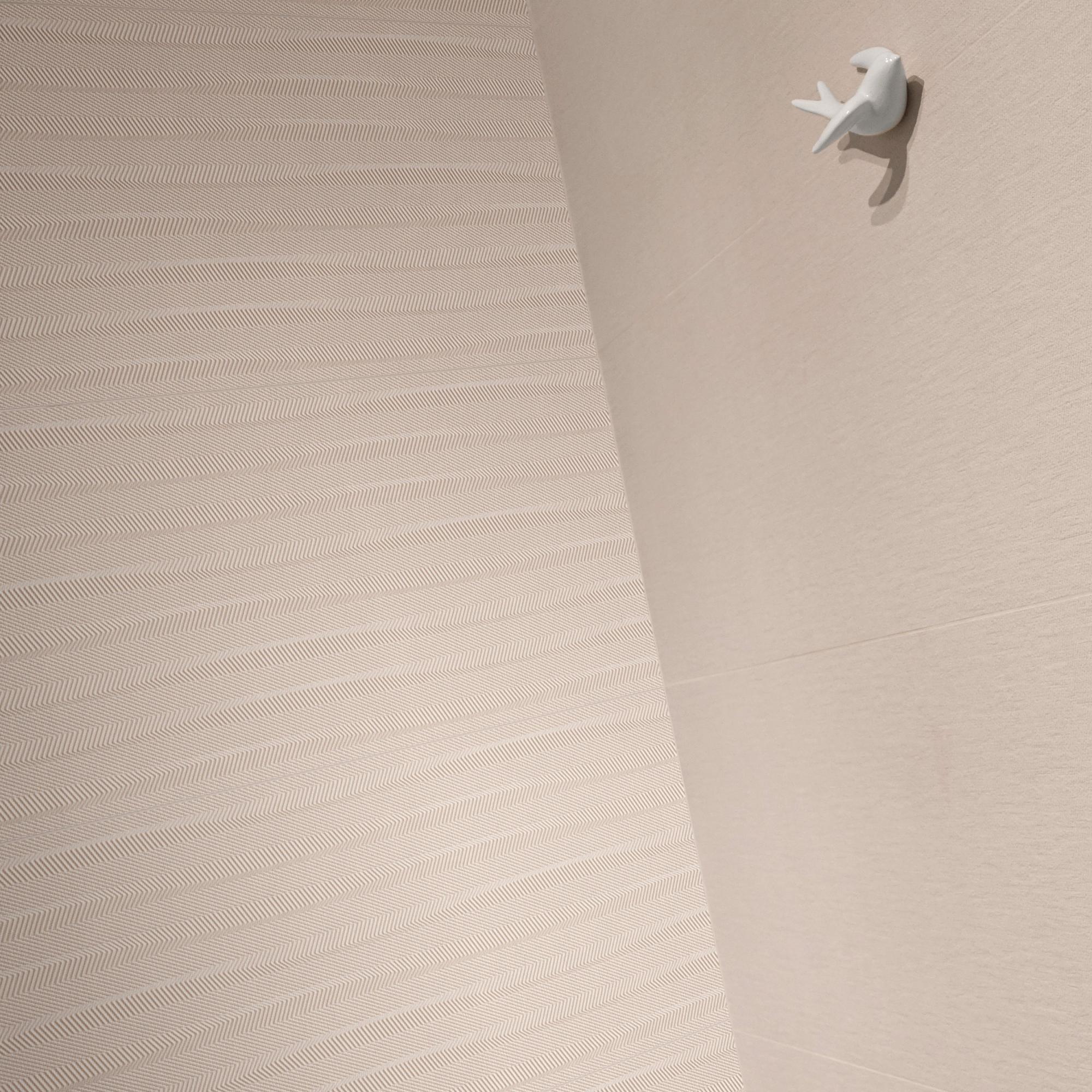 Azulejo efecto papel pintado marrón mate 90x30 cm Ng Sintonia | Leroy ...