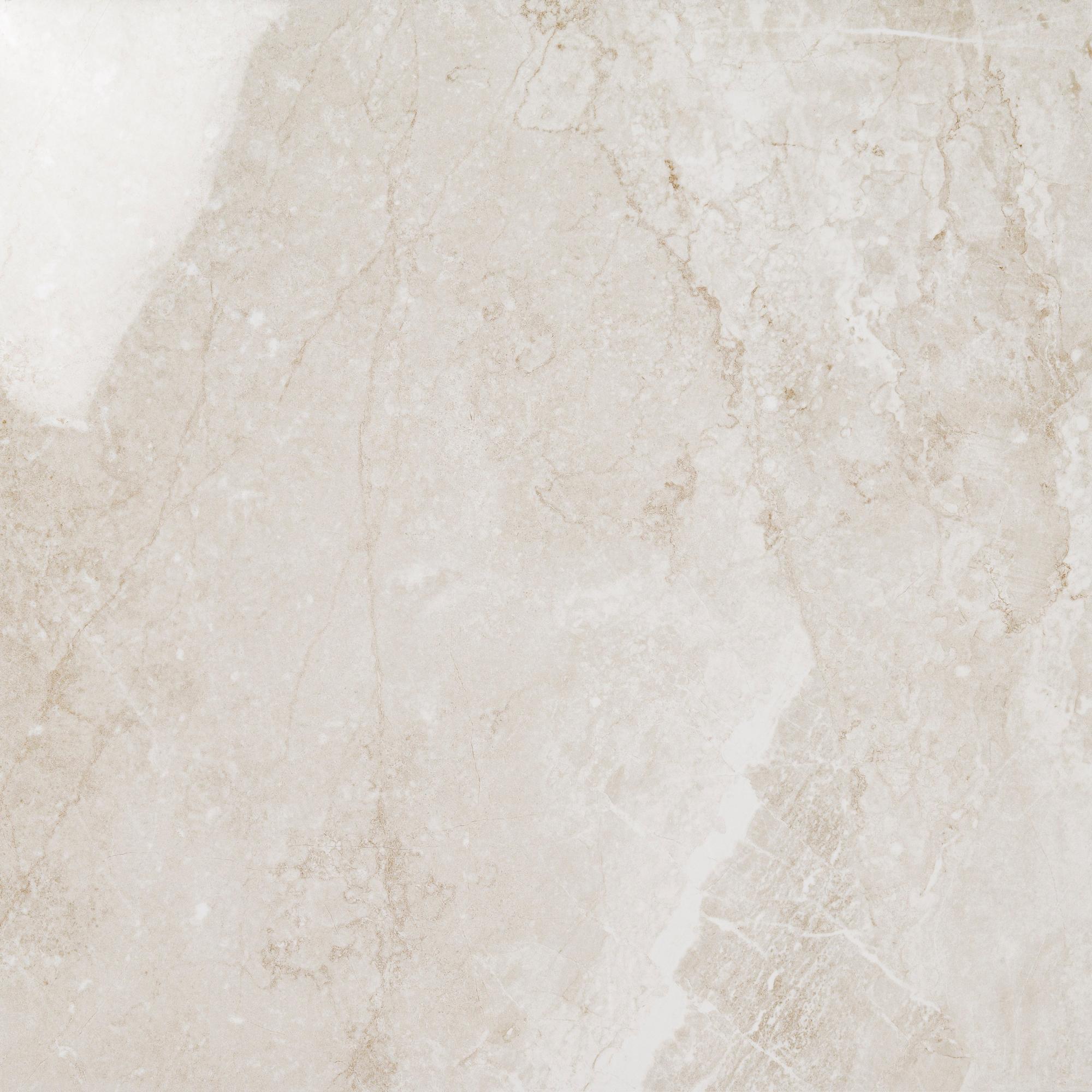 Suelo porcelánico Arezzo efecto mármol crema 60x60 cm PAMESA | Leroy Merlin