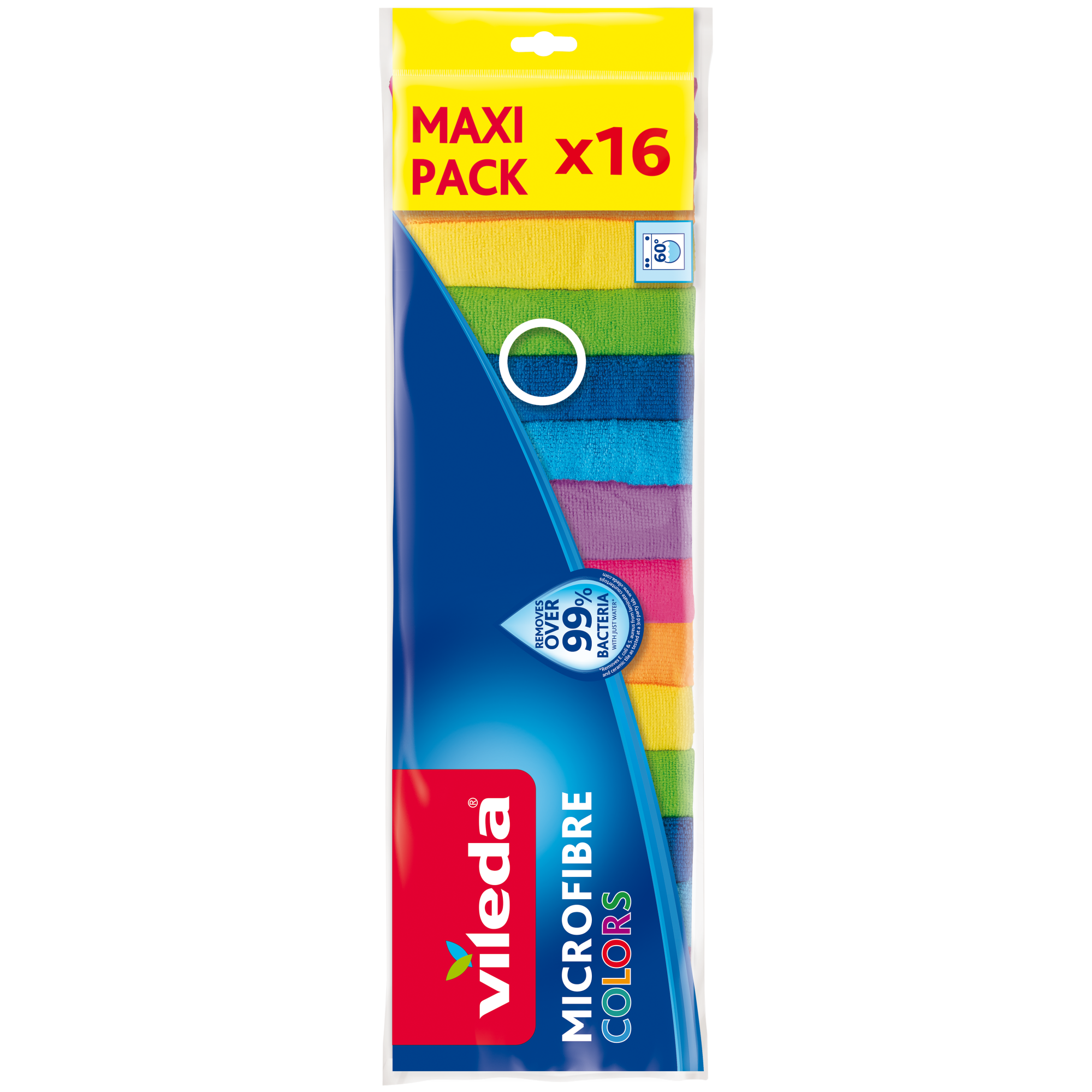 Bayeta microfibra colors VILEDA 16 unidades | Leroy Merlin
