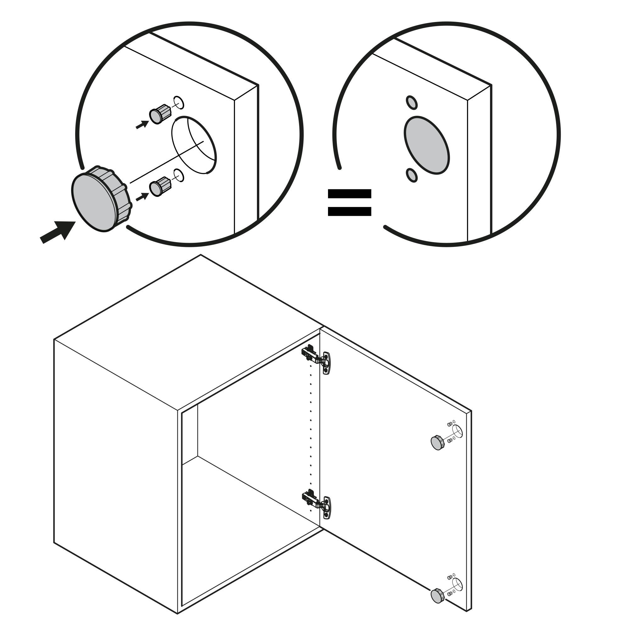 Paquete de 6 tapones blanco 800 mm | Leroy Merlin